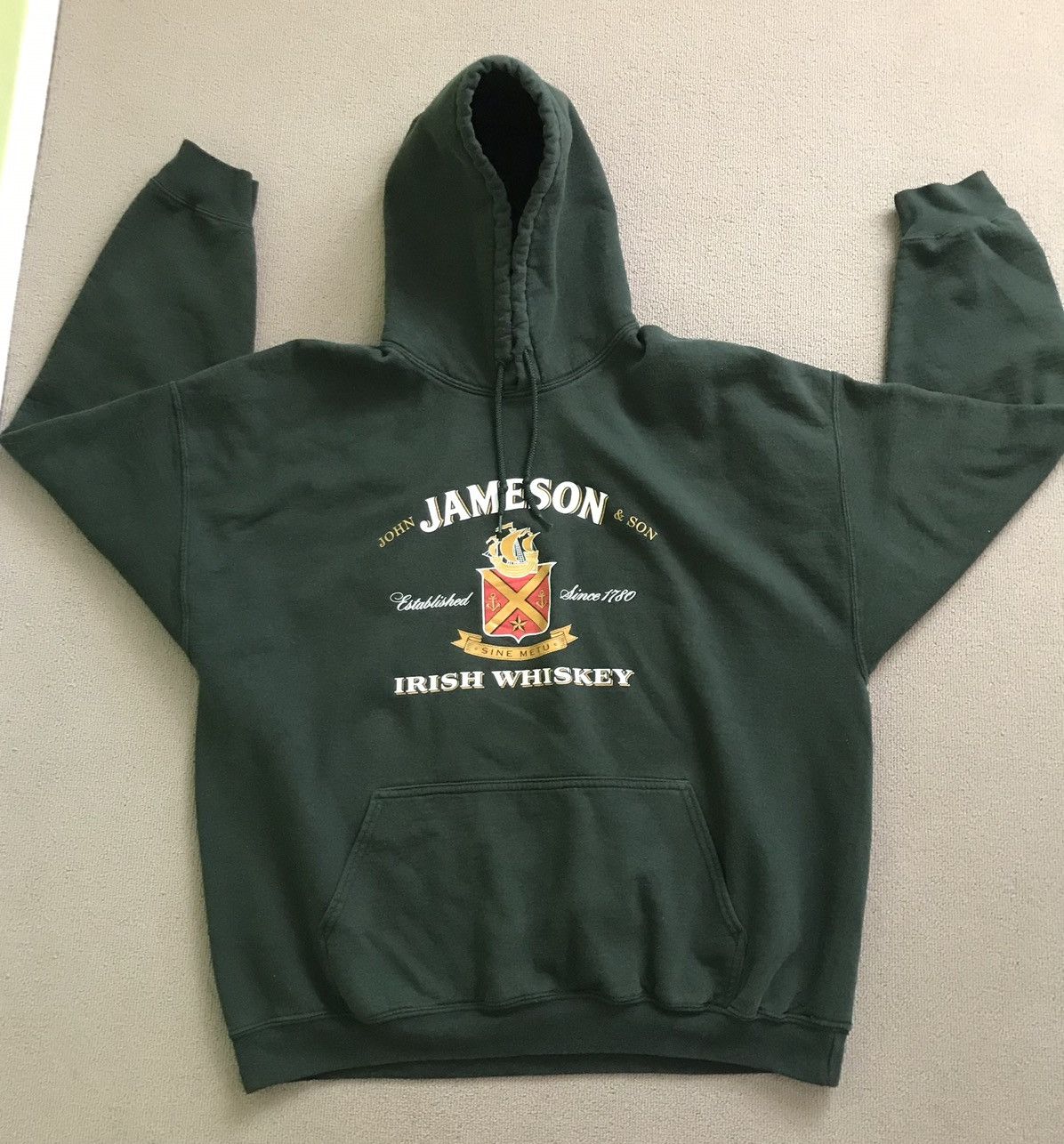 Jameson Irish Whiskey Vintage x Jameson Whiskey x Green Hoodie | Grailed