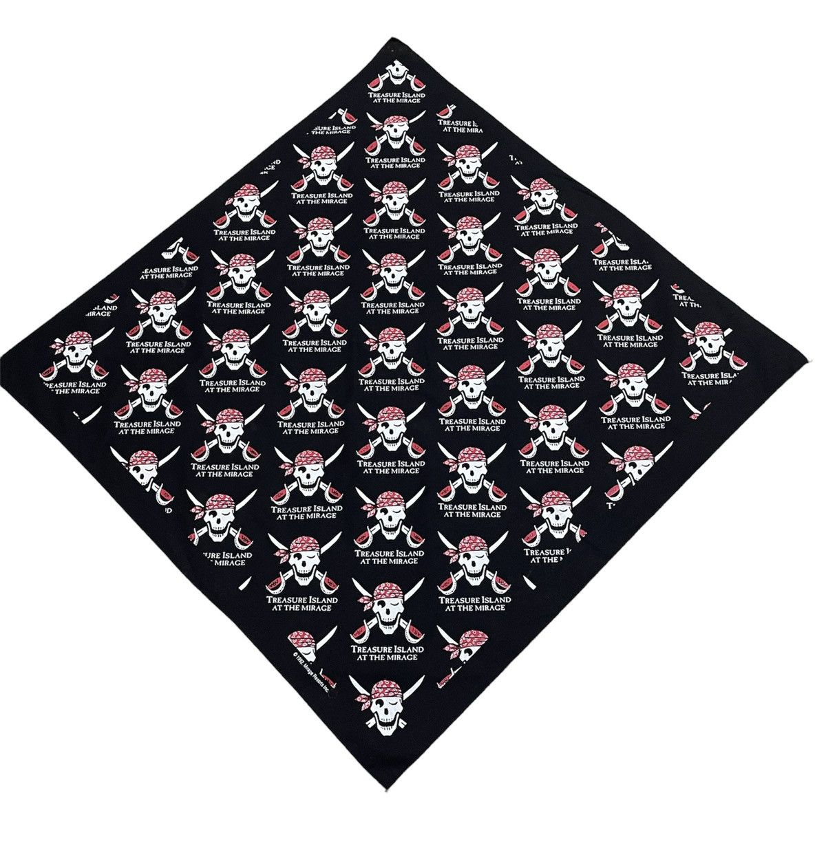 Japanese Brand × Vintage VINTAGE PIRATE HANDKERCHIEF BANDANA SCARF ...