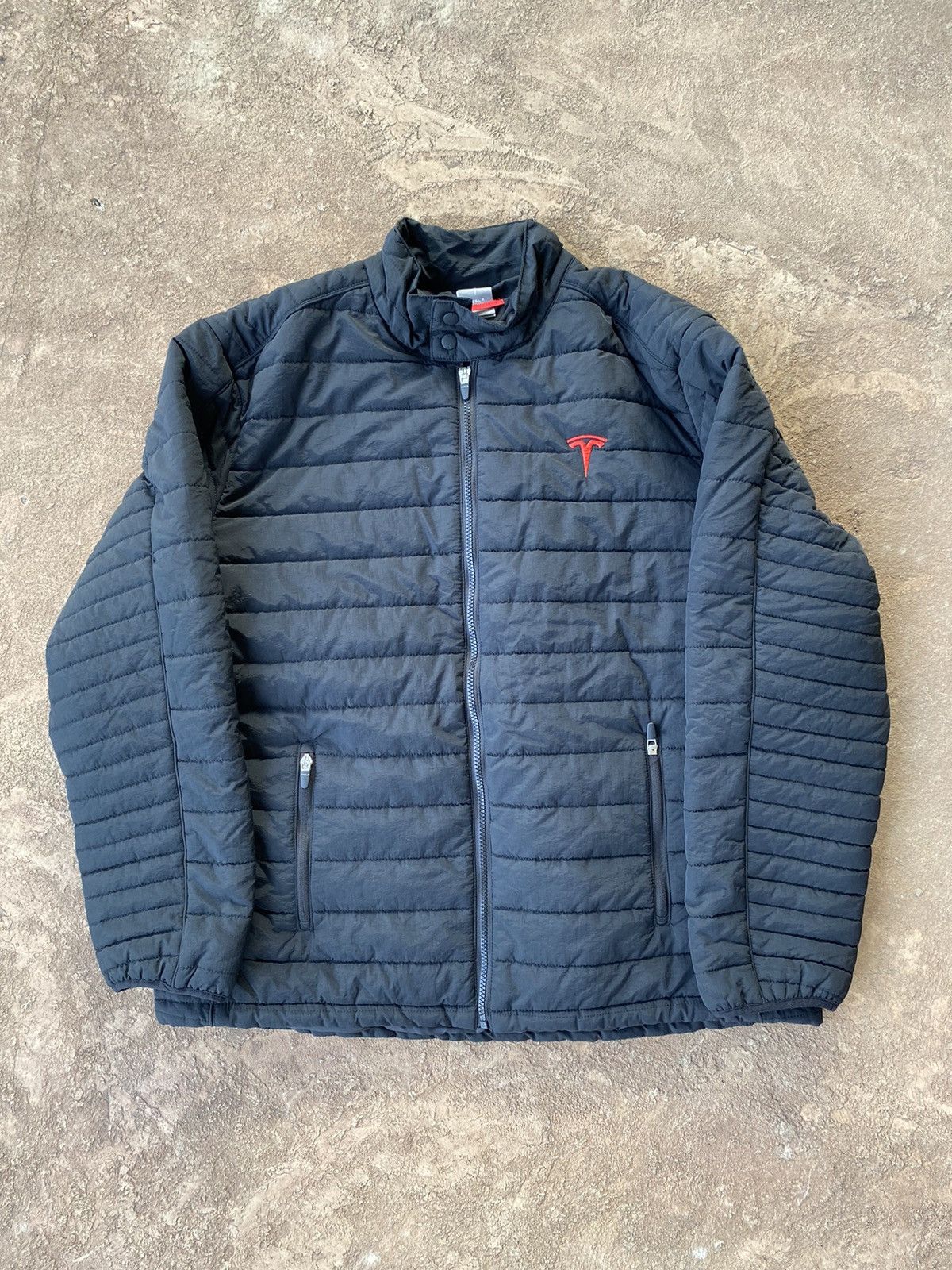 Tesla Tesla Zip Up Puffer Jacket | Grailed