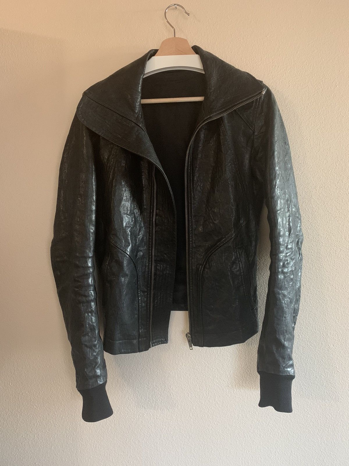 Rick Owens Archive FW09 “CRUST” Hammered Lamb Intarsia | Grailed