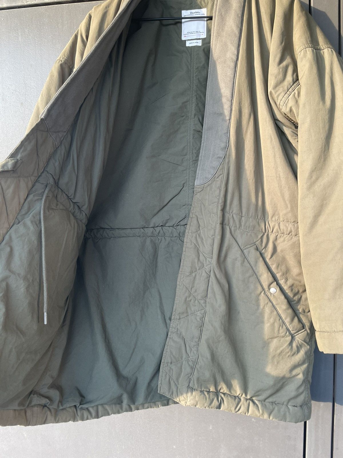 Visvim Dotera Mil Coat Olive | Grailed