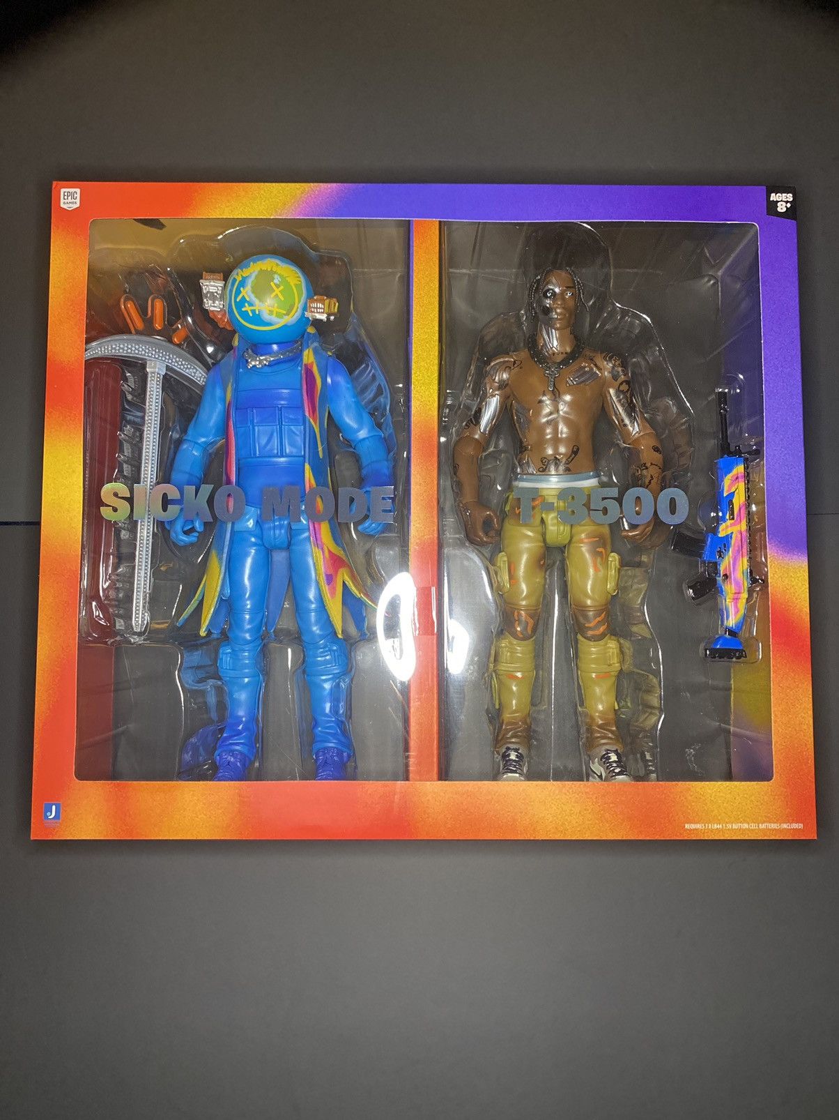 Travis Scott TRAVIS SCOTT X FORTNITE COLLECTIBLE ACTION FIGURES | Grailed