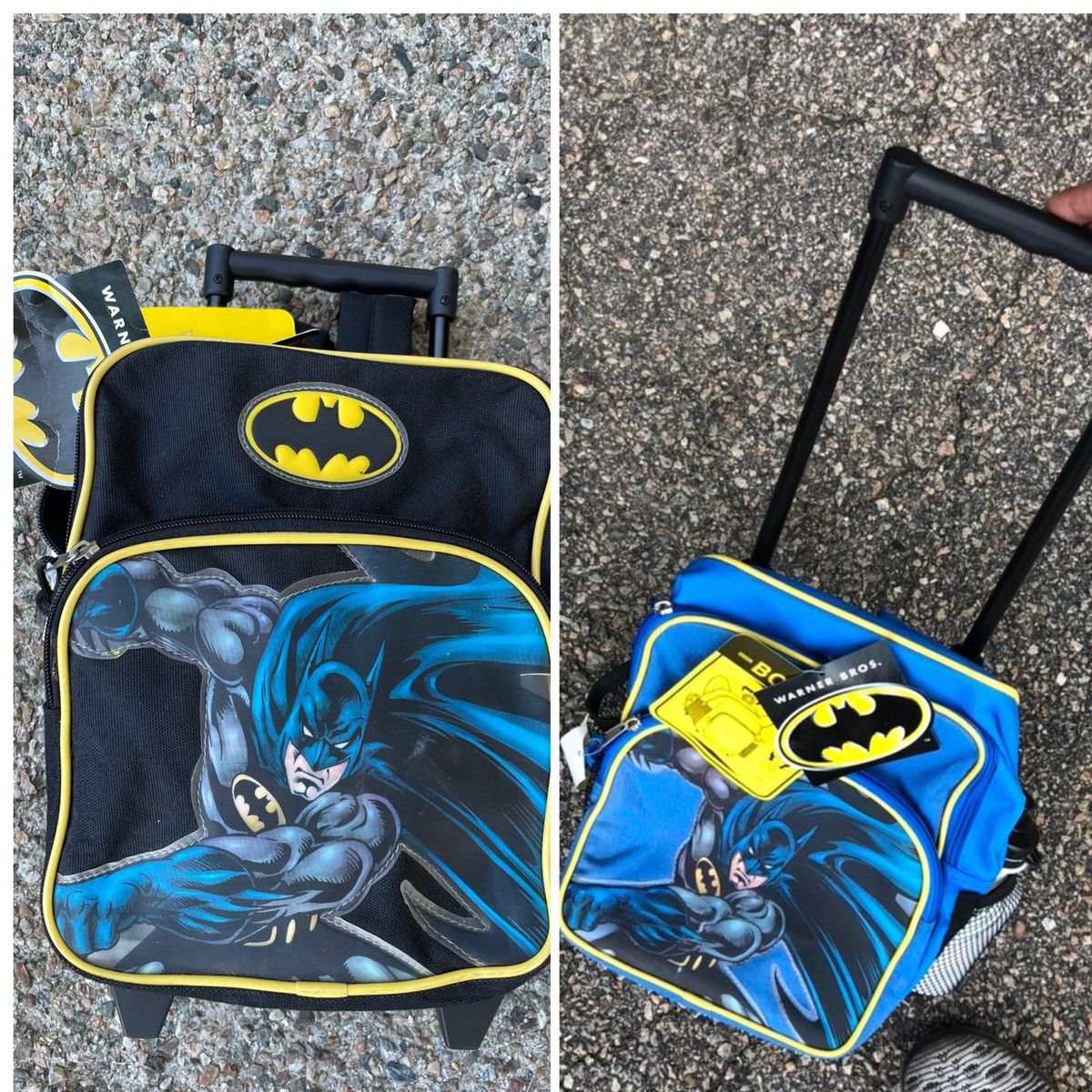 Batman × Cartoon Network × Vintage PICK ONE 2001 Batman Backpack wheels ...