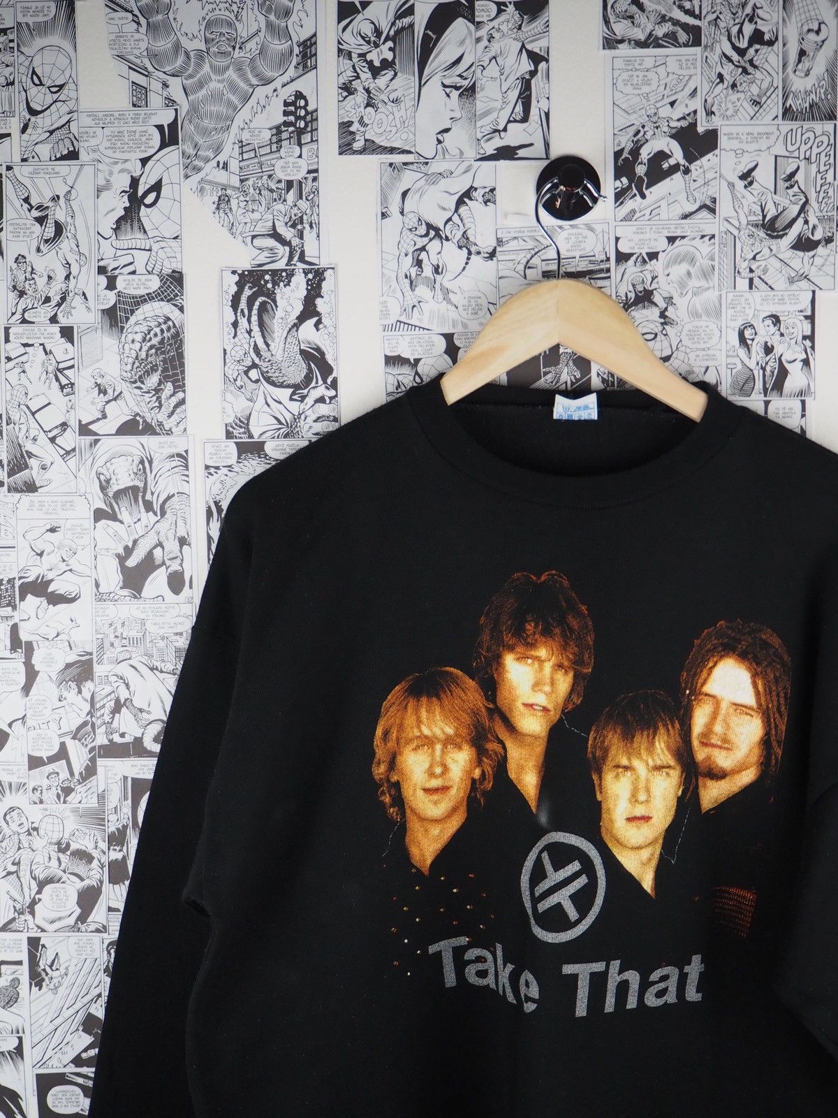 Vintage Vintage Take That 90s crewneck | Grailed
