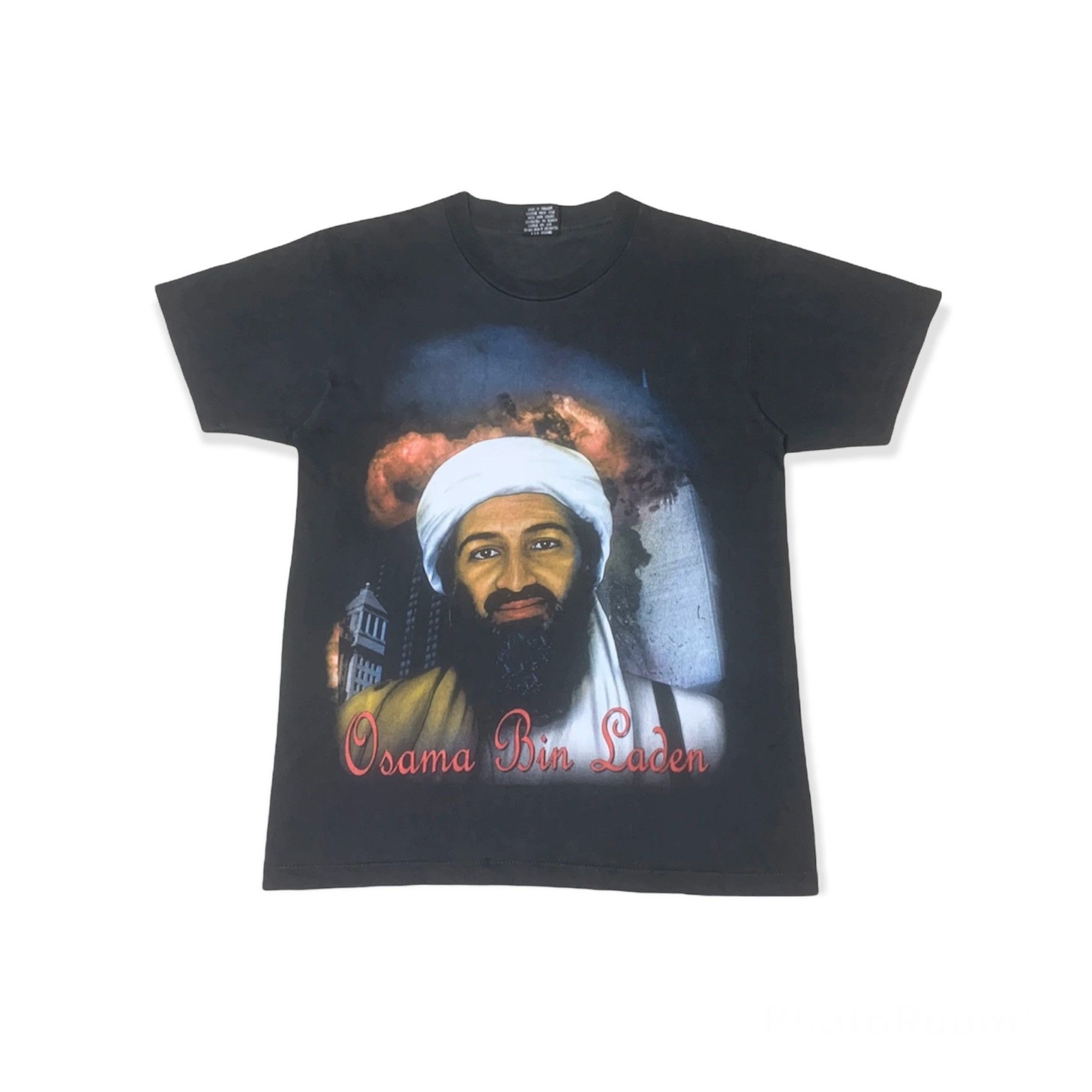 Vintage vintage bootleg osama bin laden us under attack tshirt | Grailed