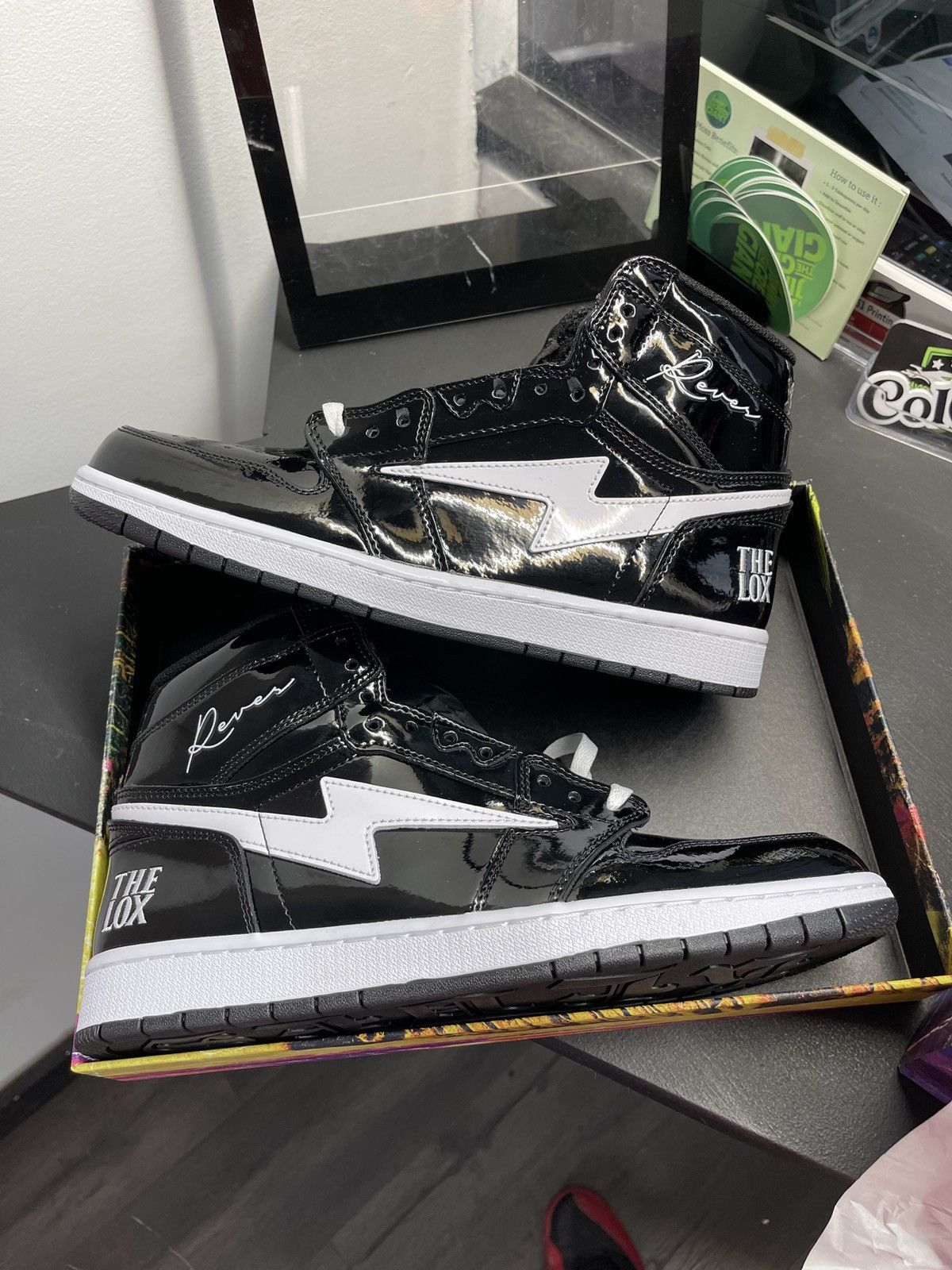 Reves Paris Kool Kit Black Patent Leather “The Lox” | Grailed