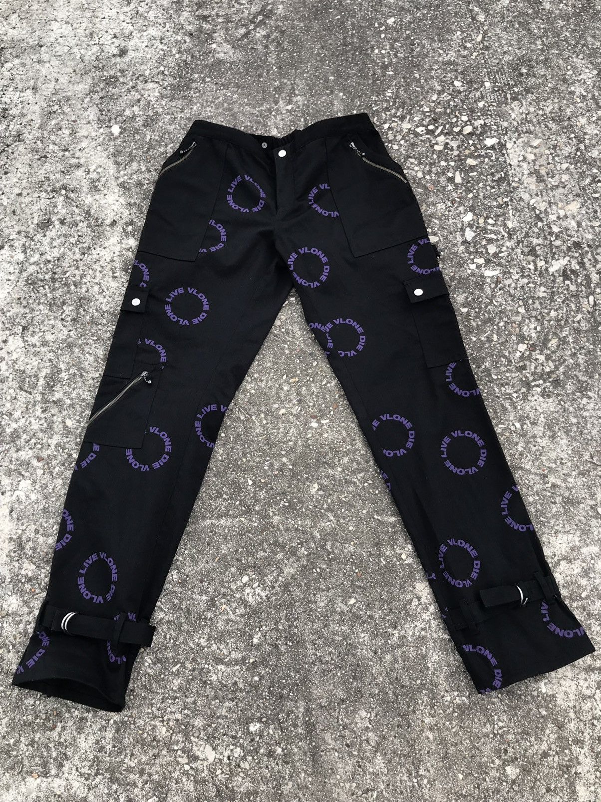 Vlone Vlone Bondage Purple Pants | Grailed