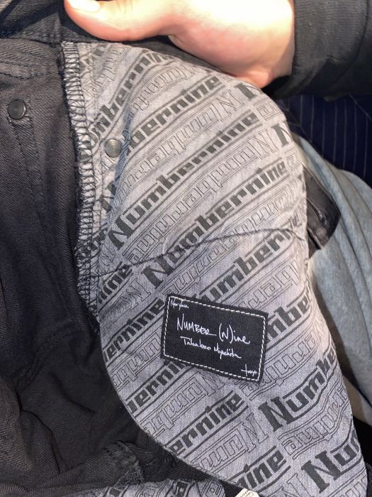 Number (N)ine Number Nine Crying Heart Jeans | Grailed