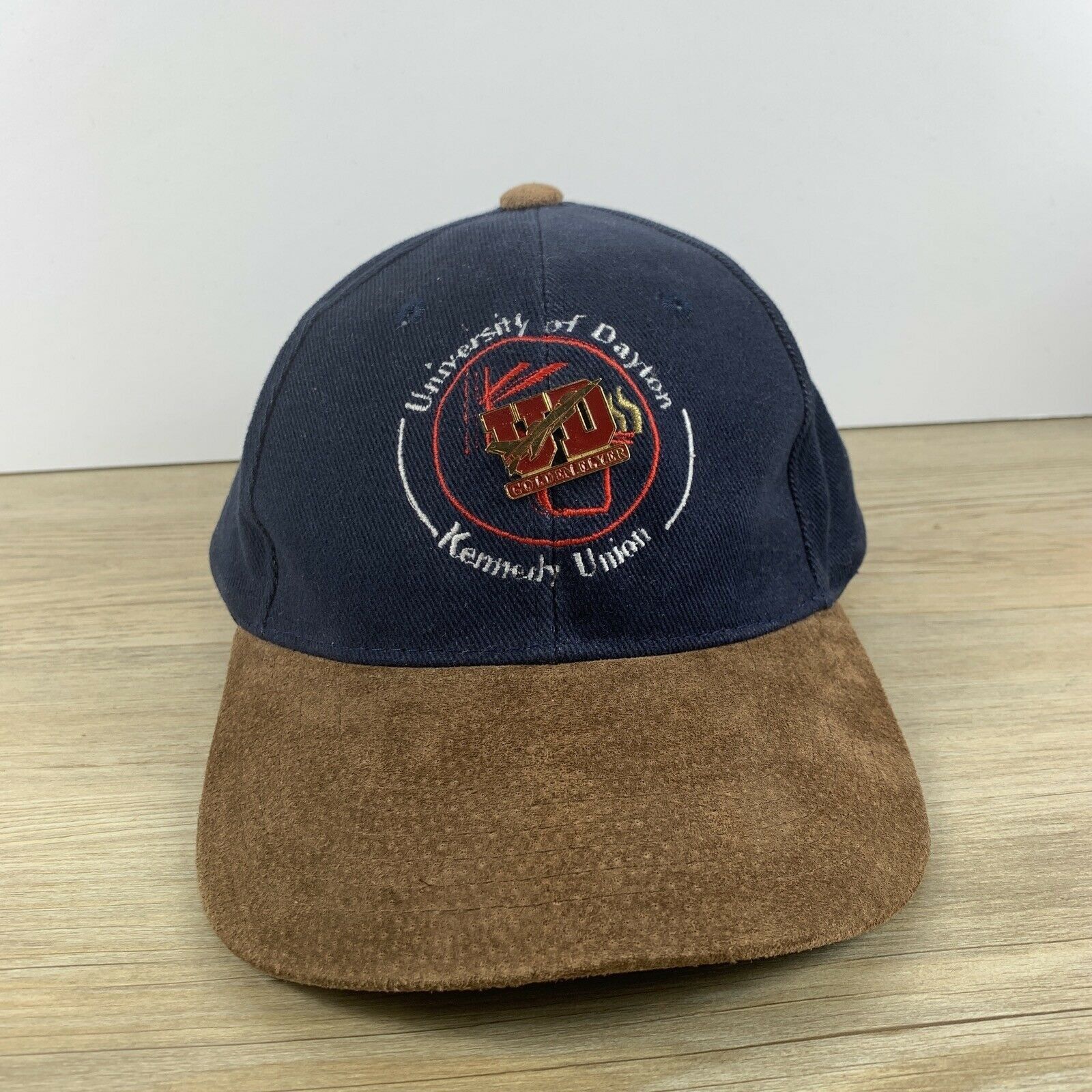 Other Dayton Flyers Hat NCAA Adjustable Navy Tan Cap | Grailed