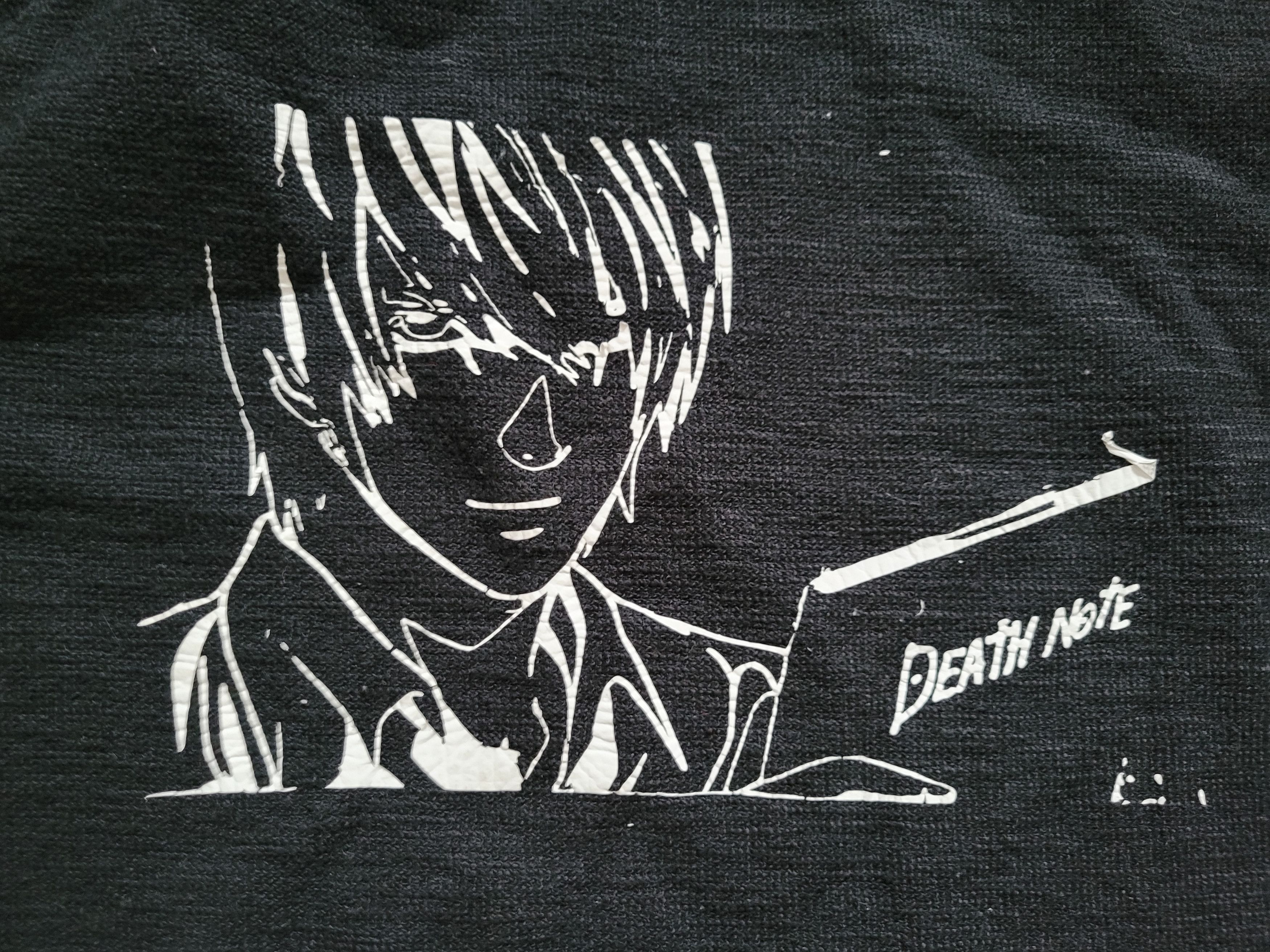 Streetwear Deathnote LS anime tee shirt anime sz L | Grailed