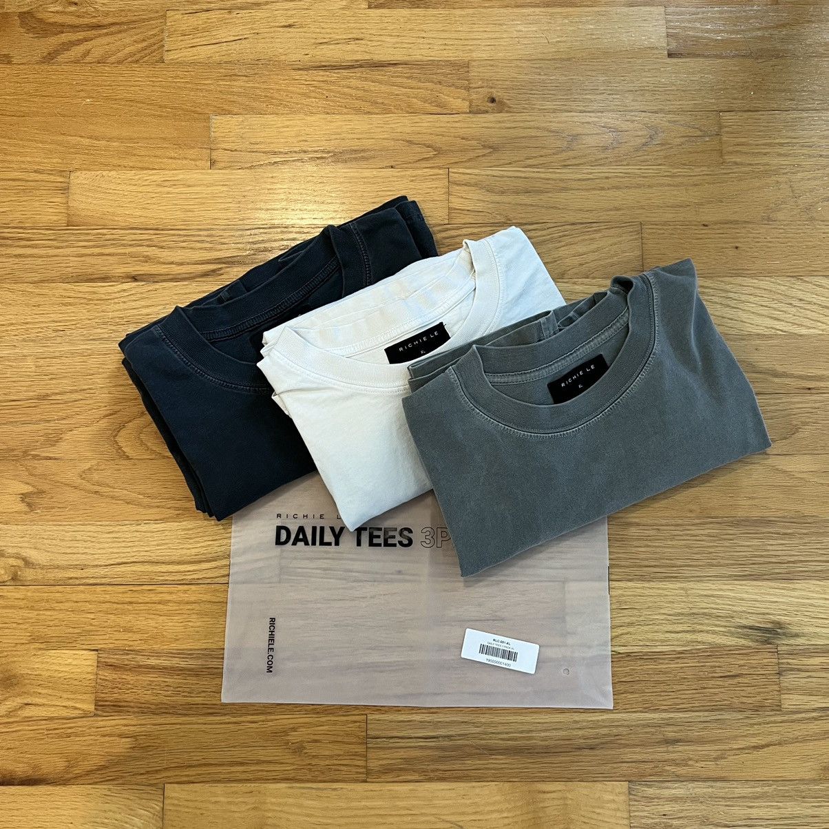 Richie Le Collection Richie Le Collection Daily Tees 3 Pack | Grailed