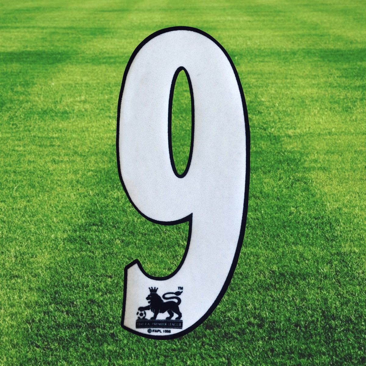 Vintage Official Lextra Premier League Felt #9 Print Soccer Jersey ...