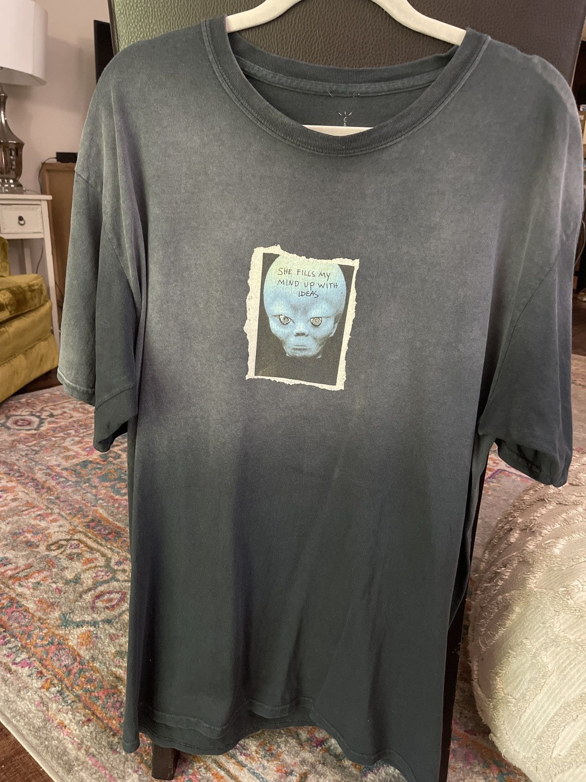 Travis Scott Travis Scott Highest in the Room Alien Tee | Grailed