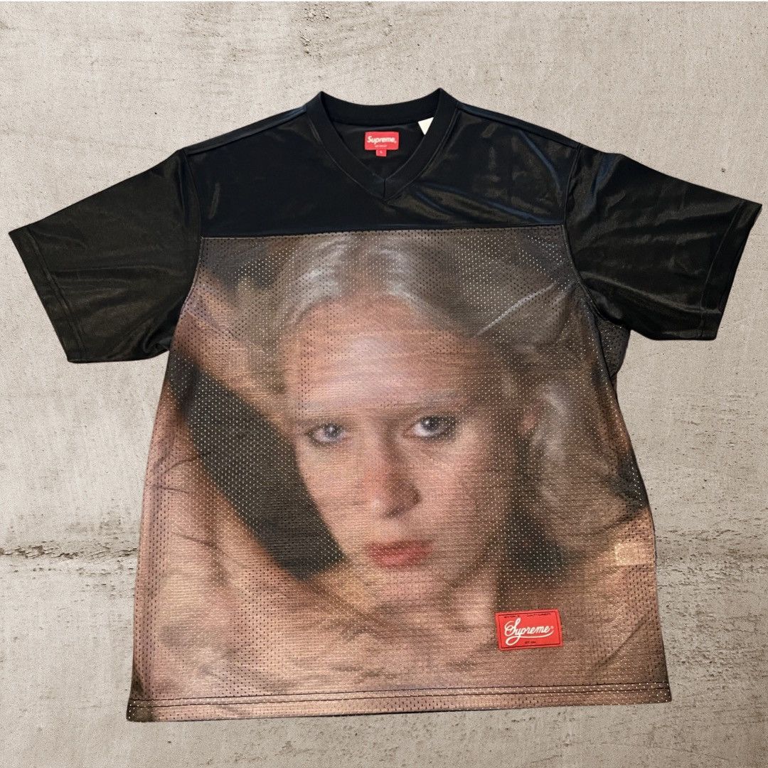 Supreme SS22 Supreme Gummo Football Top in Black | Grailed