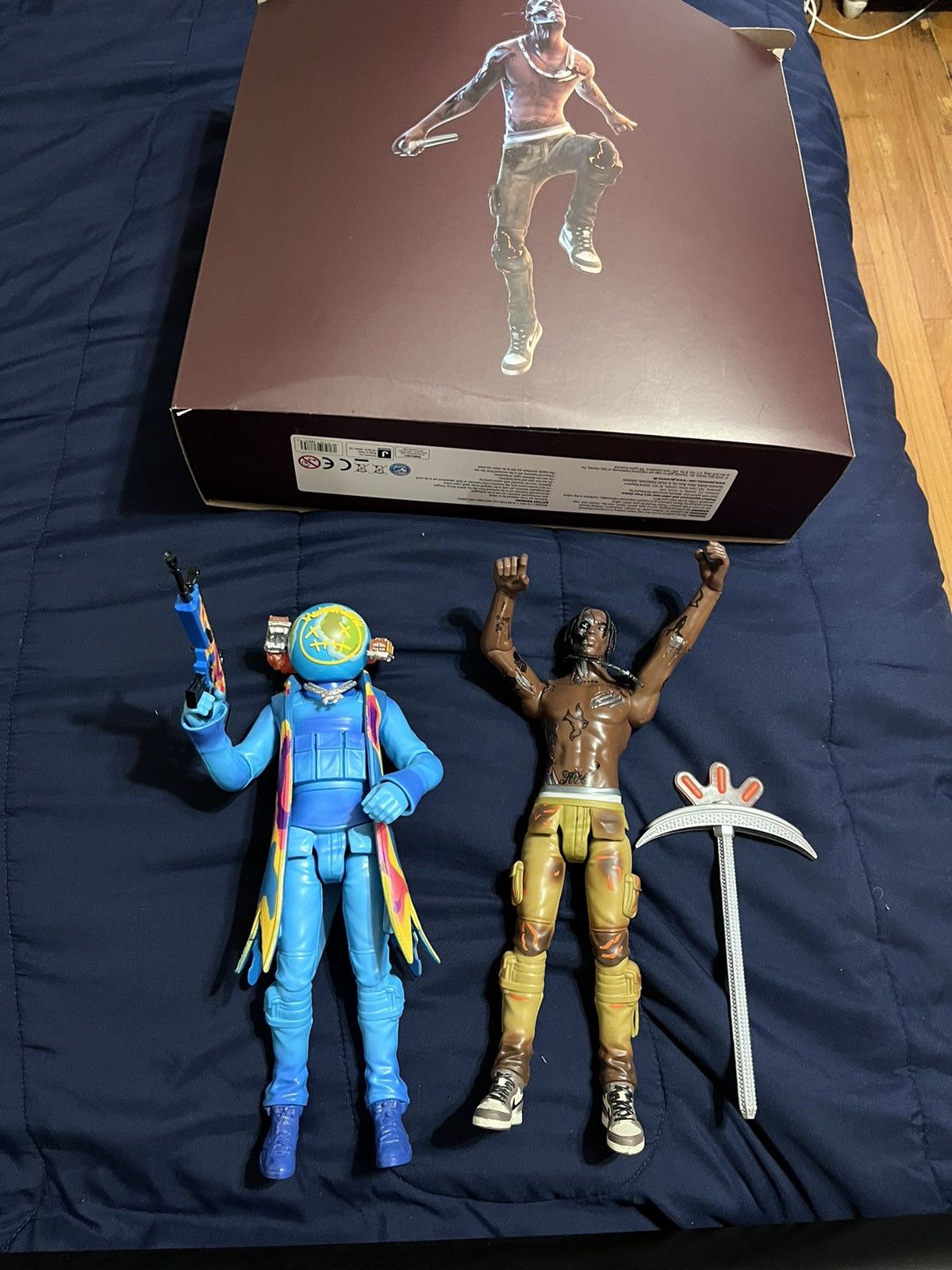 Travis Scott Travis Scott Fornite Action Figure | Grailed
