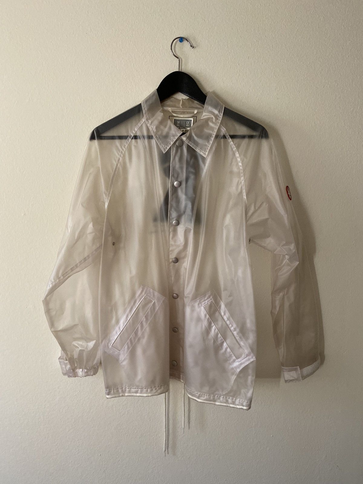 Cav Empt Transparent PVC Rain Jacket | Grailed