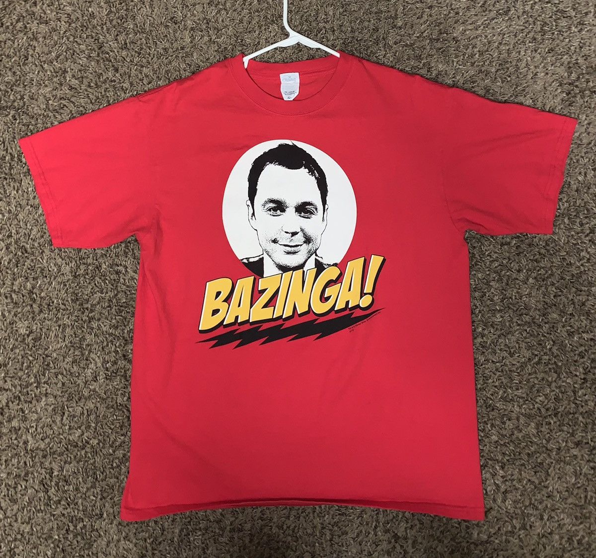 Movie × Streetwear Bazinga! Big Bang Theory T-Shirt | Grailed