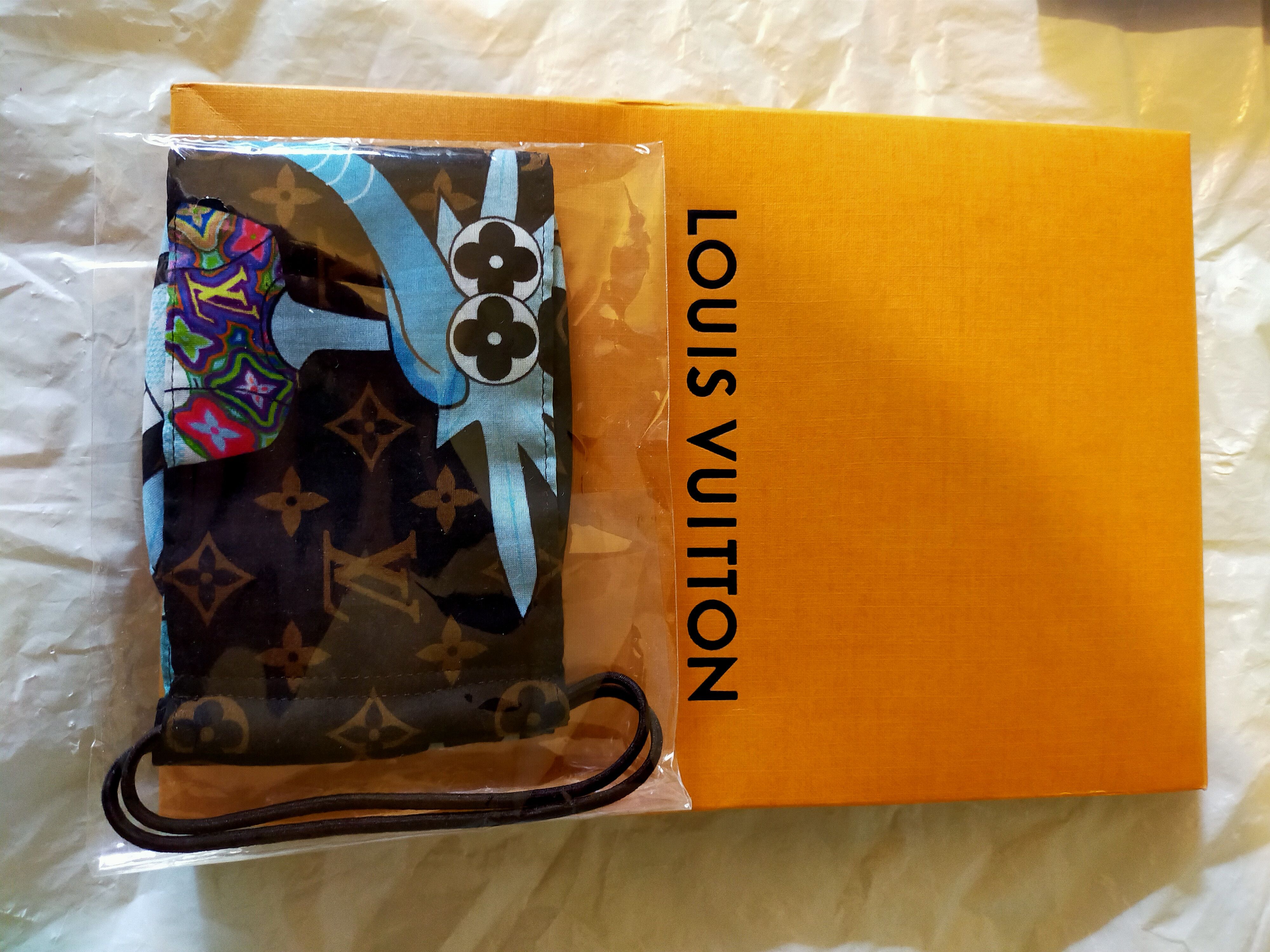 Louis Vuitton Louis Vuitton x Virgil Abloh face mask | Grailed
