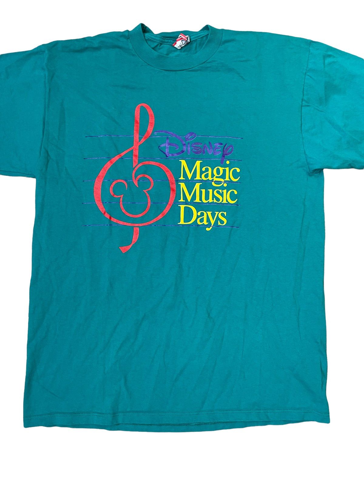 Disney × Vacation × Vintage Vintage Disney Magic Music Days shirt | Grailed
