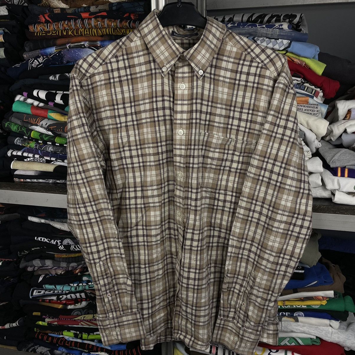 Vintage Vintage Flannel Travis Scott Style Y2K Streetwear | Grailed
