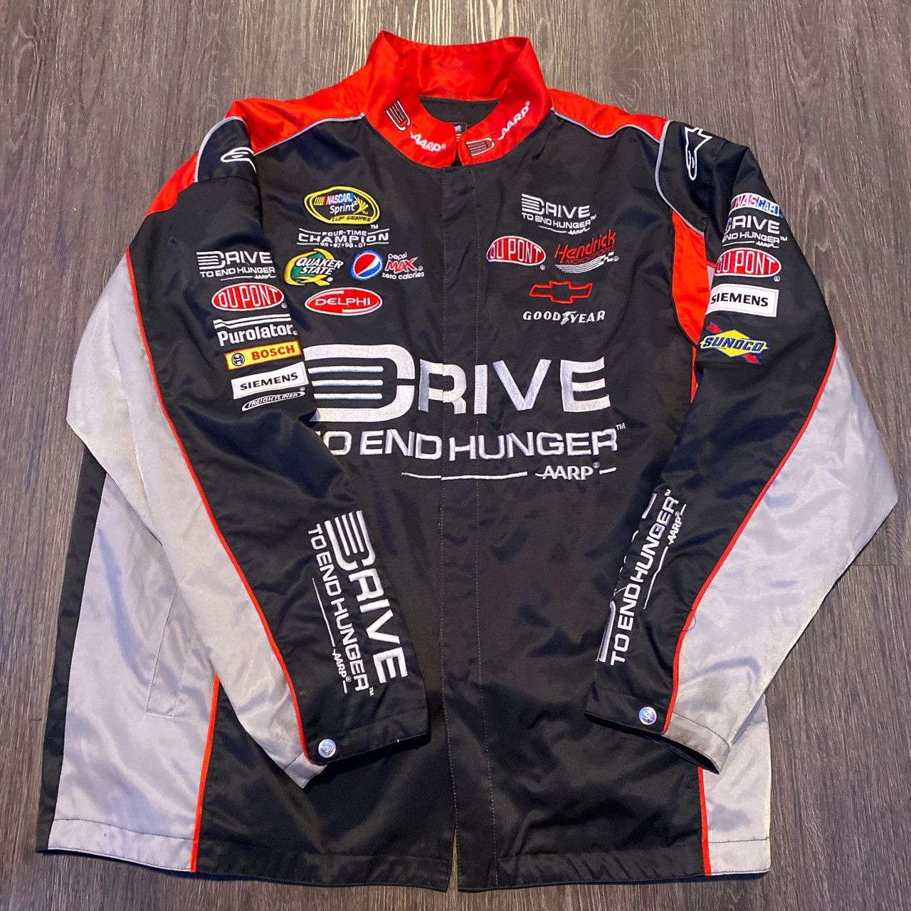 NASCAR × Vintage Chase Authentics Nascar Jeff Gordon Racing Jacket ...