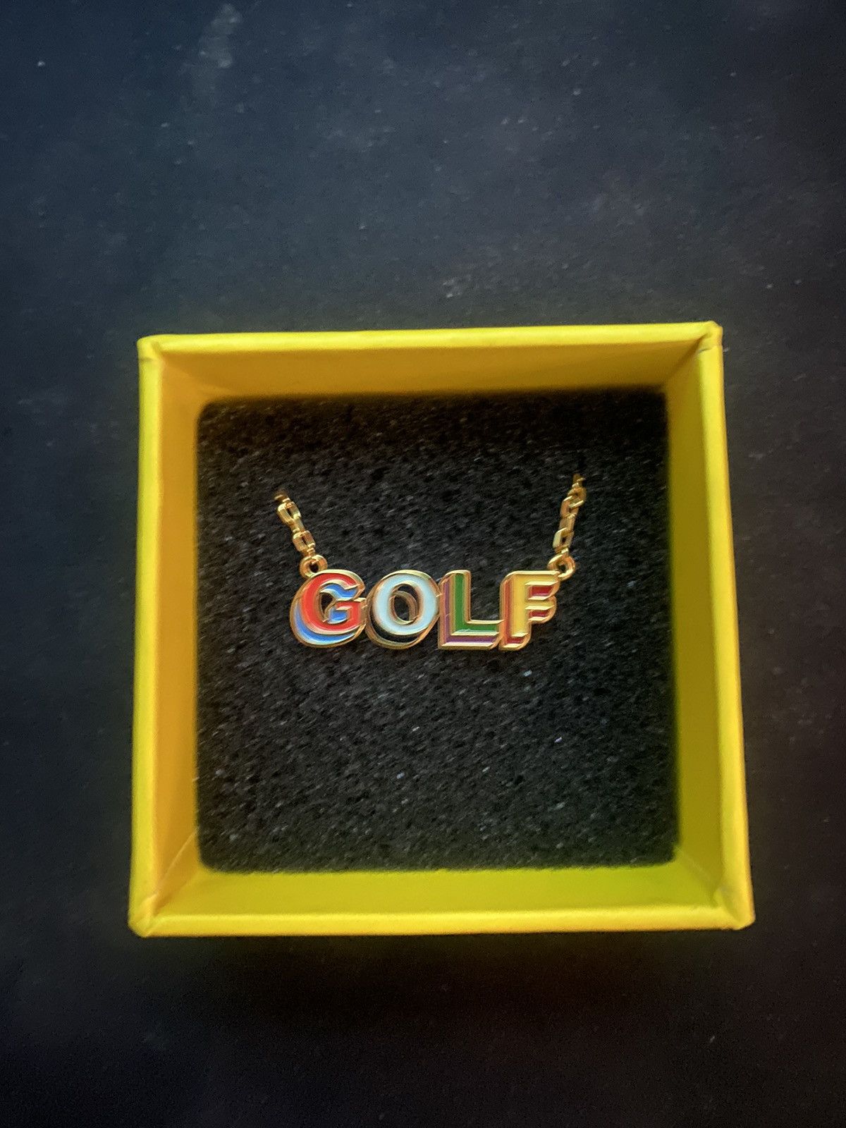 Golf Wang × Tyler The Creator GOLF Wang Pendant Necklace Tyler the ...