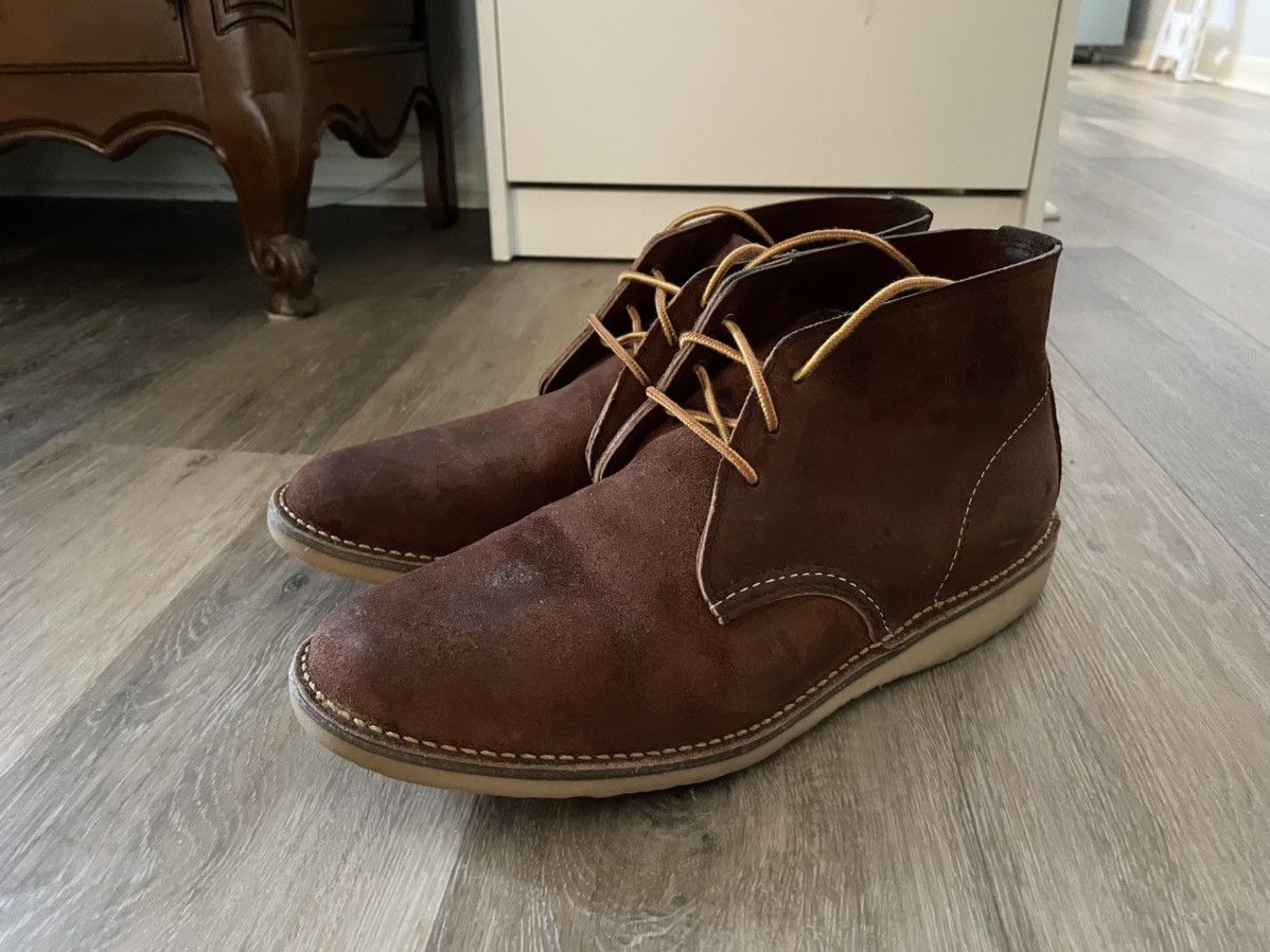 Red Wing Red Wing Weekender Chukka 3326 Red Maple Muleskinner Leather ...
