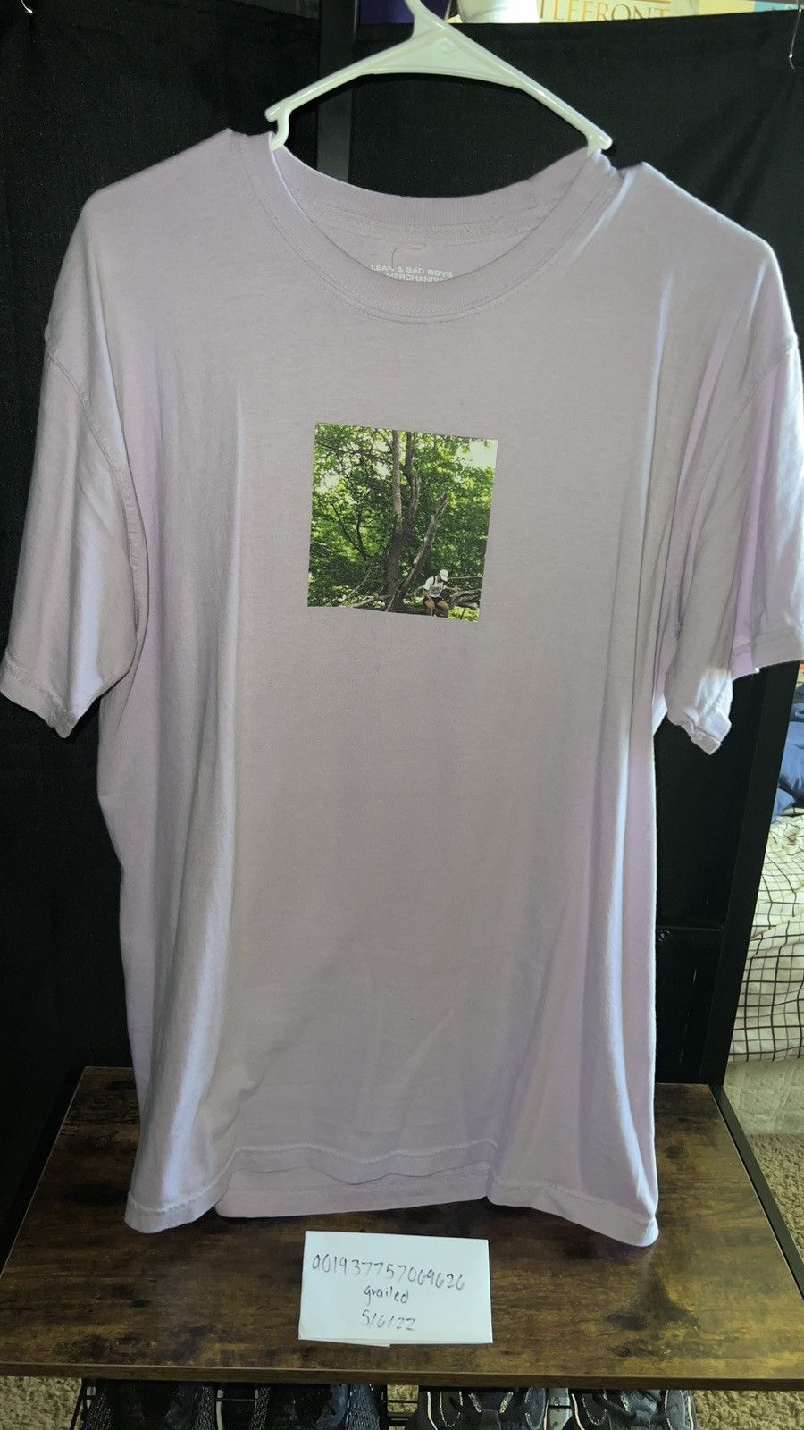 Yung Lean Yung Lean Lavender T Shirt Grailed