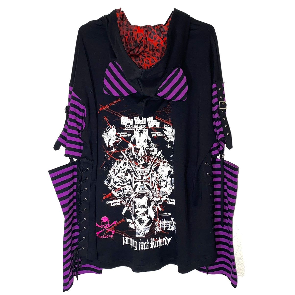 20471120 × Drain Gang × Mari's Rock [RARE] Maris Rock Cat Ear Hoodie ...