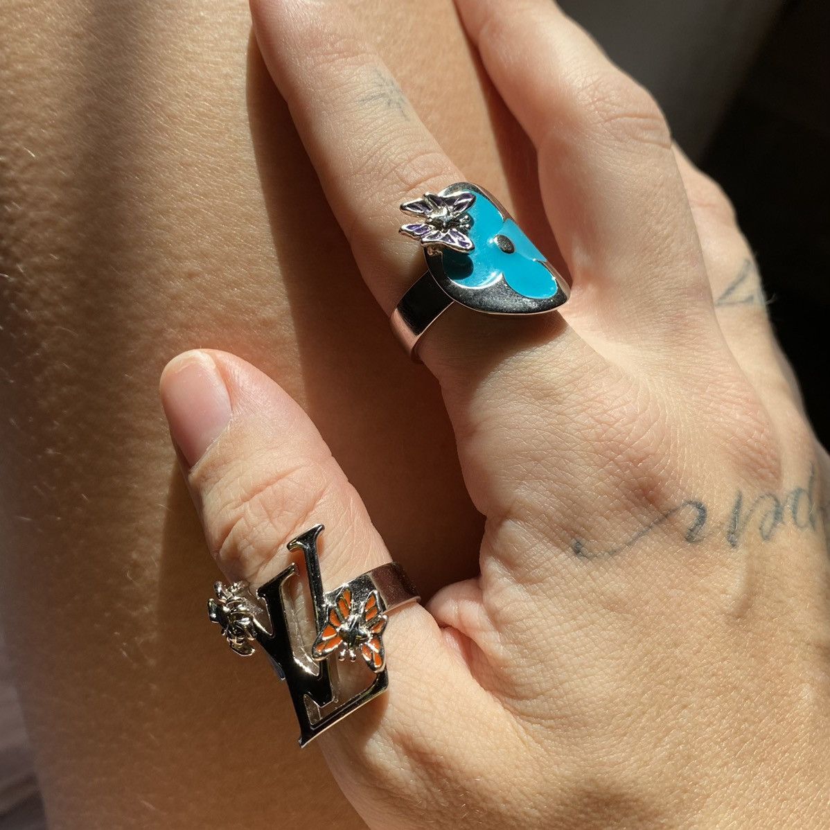 Lv fairytale set of rings store