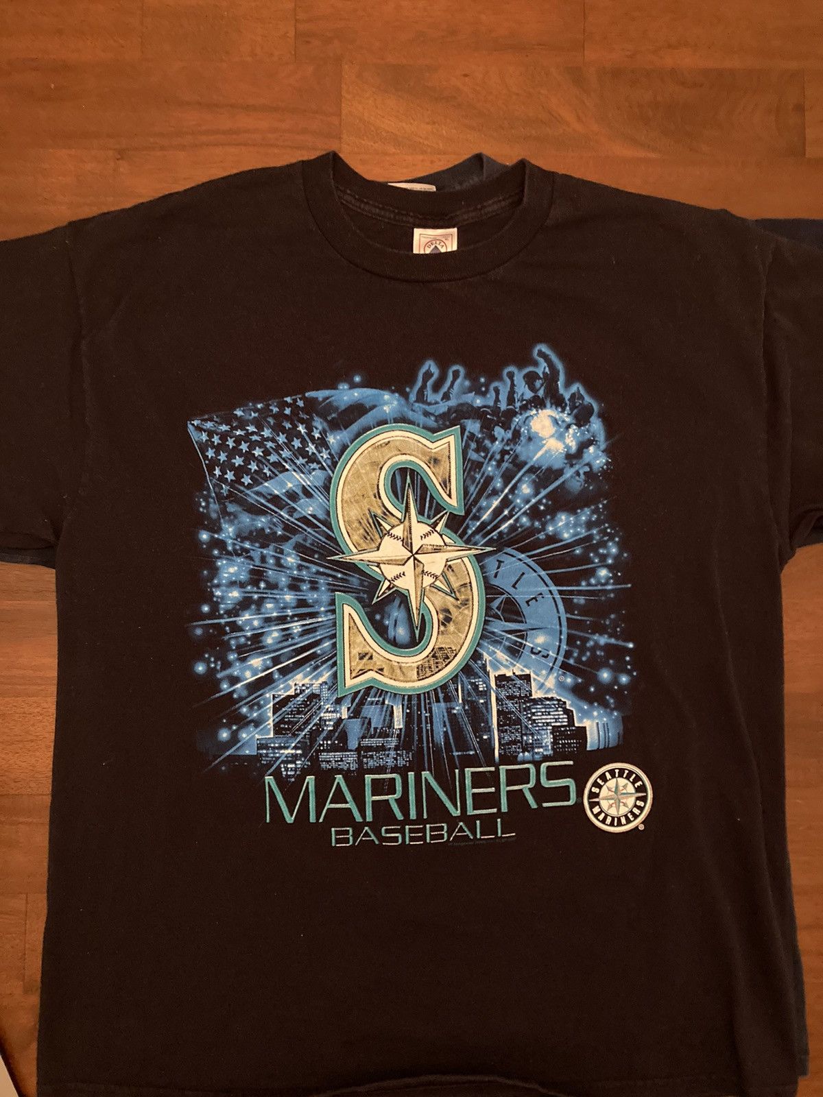 Vintage 2001 Seattle Mariners Fireworks night Delta Pro Weight XL | Grailed