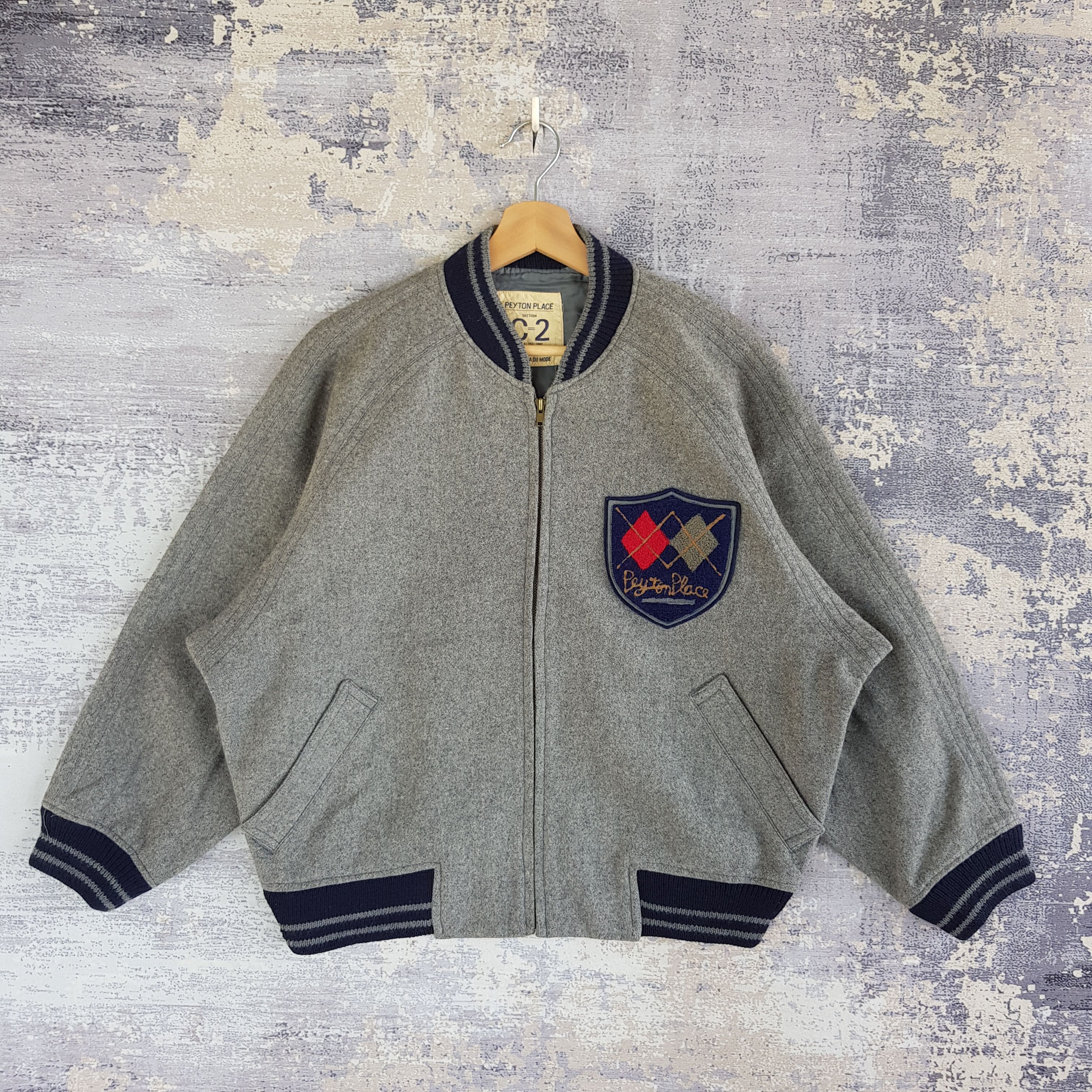 PPFM × Varsity Jacket × Vintage Vintage Peyton Place Varsity Jacket ...