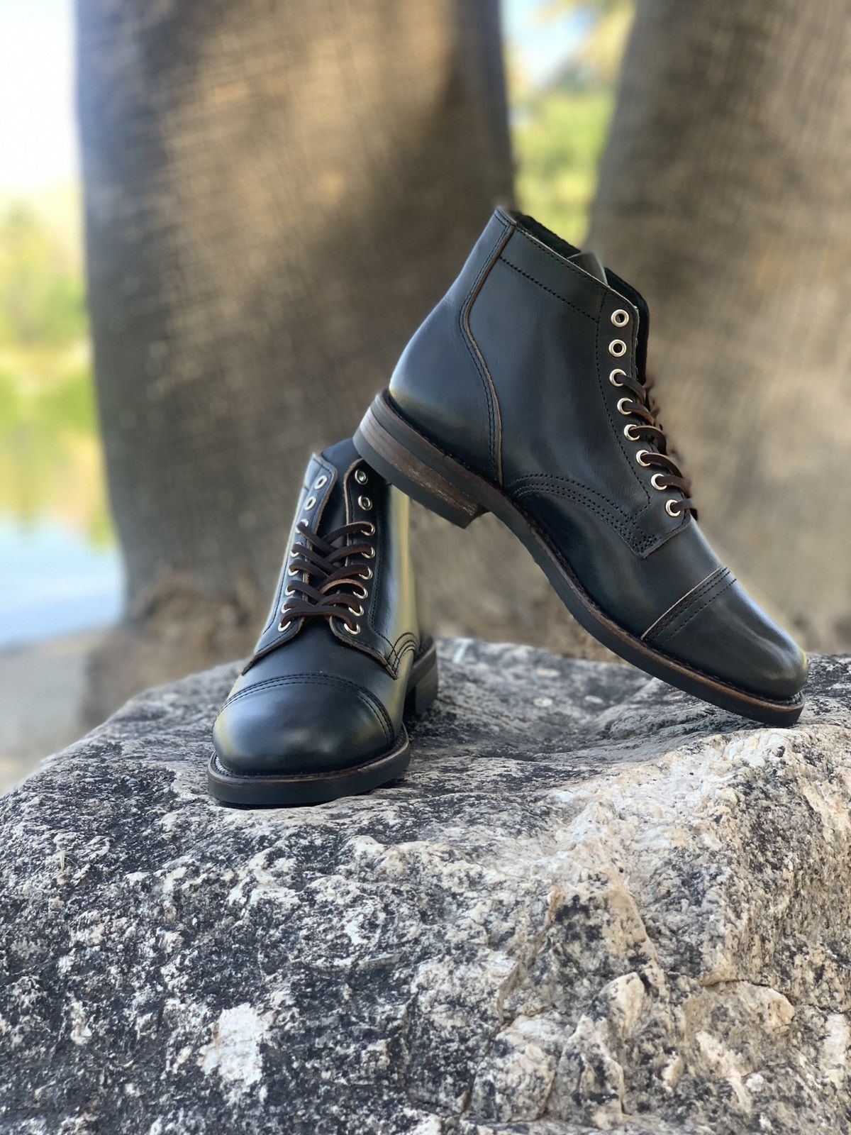 Thursday Boot Company Thursday Boots Vanguard Horween Indigo Leather ...