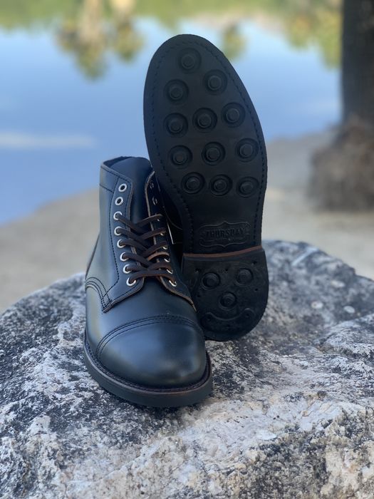 Thursday Boots Thursday Boots Vanguard Horween Indigo Leather | Grailed