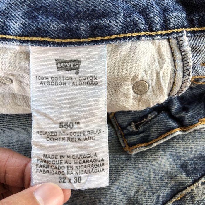 Vintage Vintage Levis 550 Jeans Regular Fit Distressed Levis Denim ...