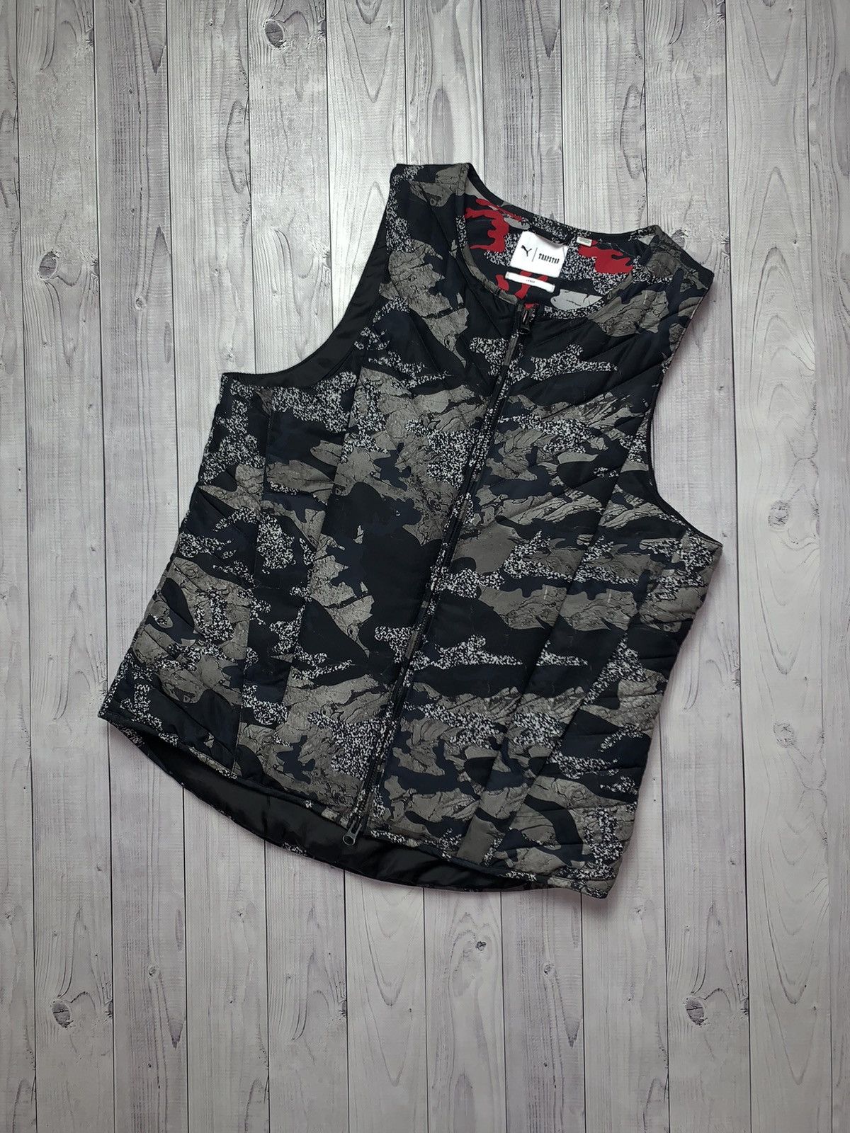 Luxury × Puma × Trapstar London Trapstar X Puma vest Rare size L | Grailed