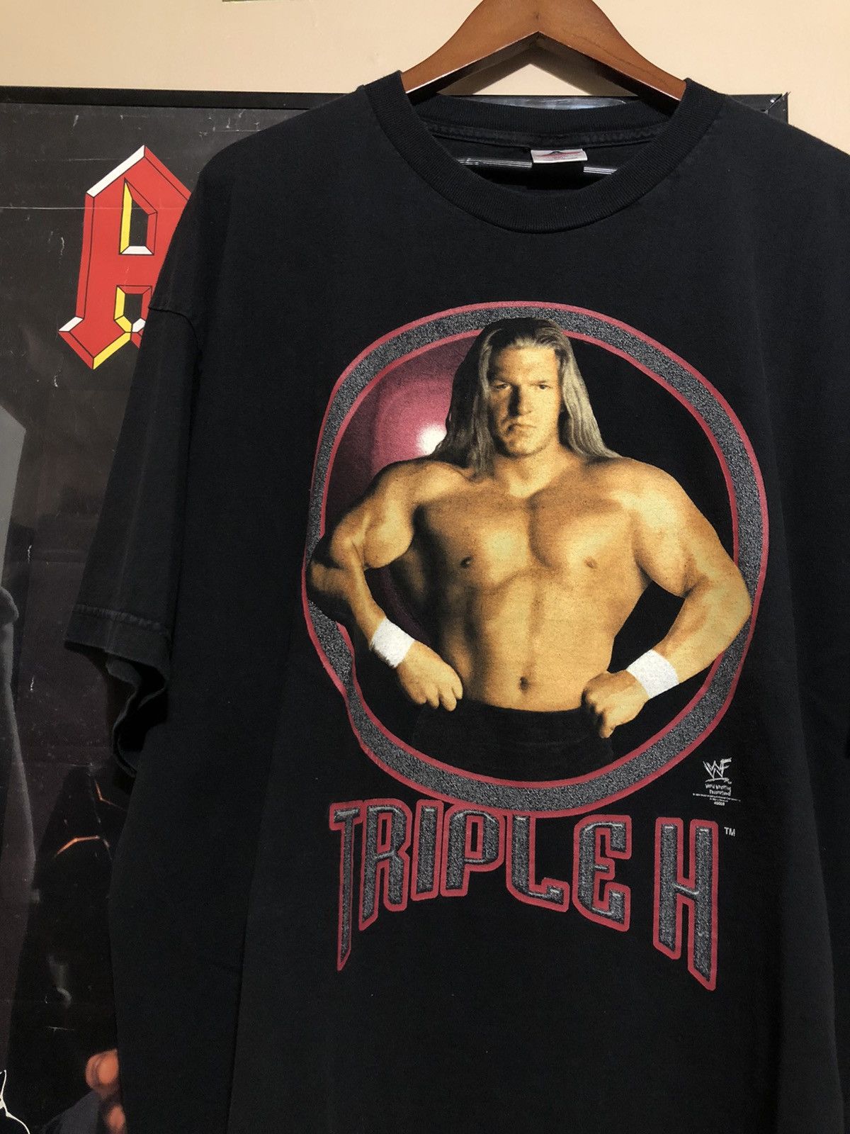Vintage × Wwf Vintage WWF Triple H Tee | Grailed
