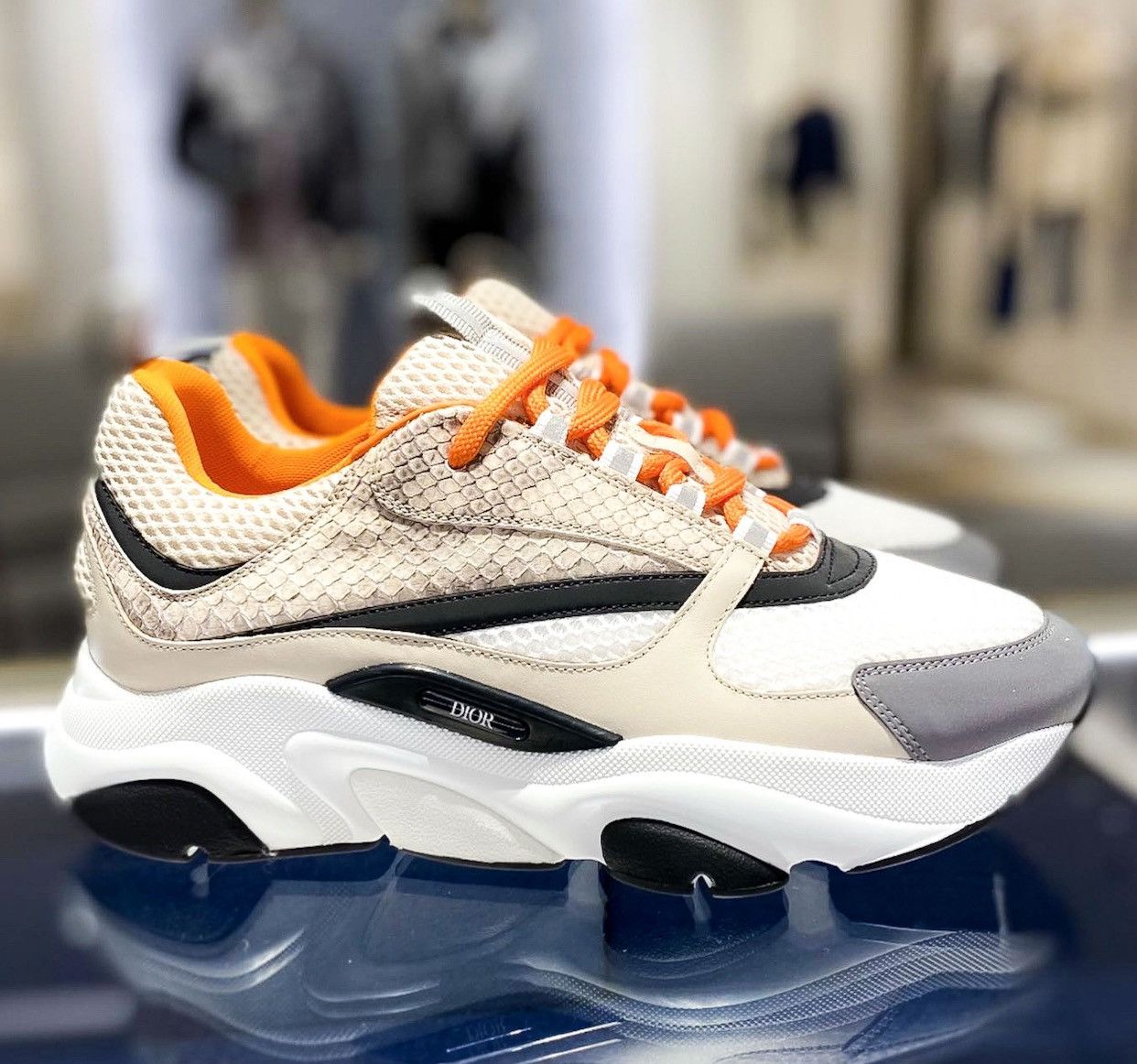 Dior Dior b22 Python sneakers | Grailed