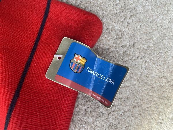 F.C. Barcelona Fc Barcelona logo scarf | Grailed