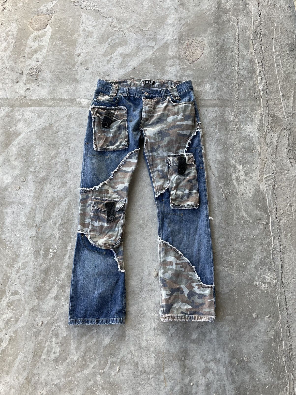 Dolce & Gabbana Vintage Dolce&Gabbana Military Cargo Multi-pocket Patchwork | Grailed