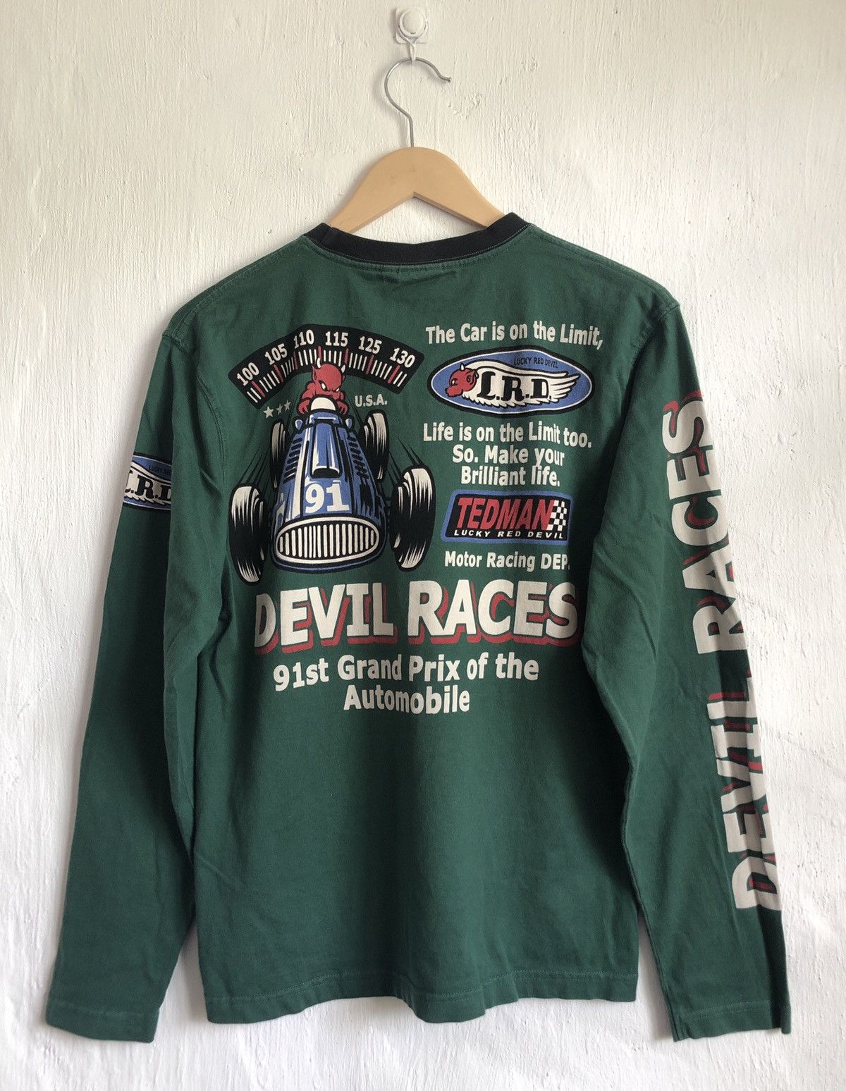 Japanese Brand × Tedman Rare! Vintage Tedman Devil Racing Team | Grailed