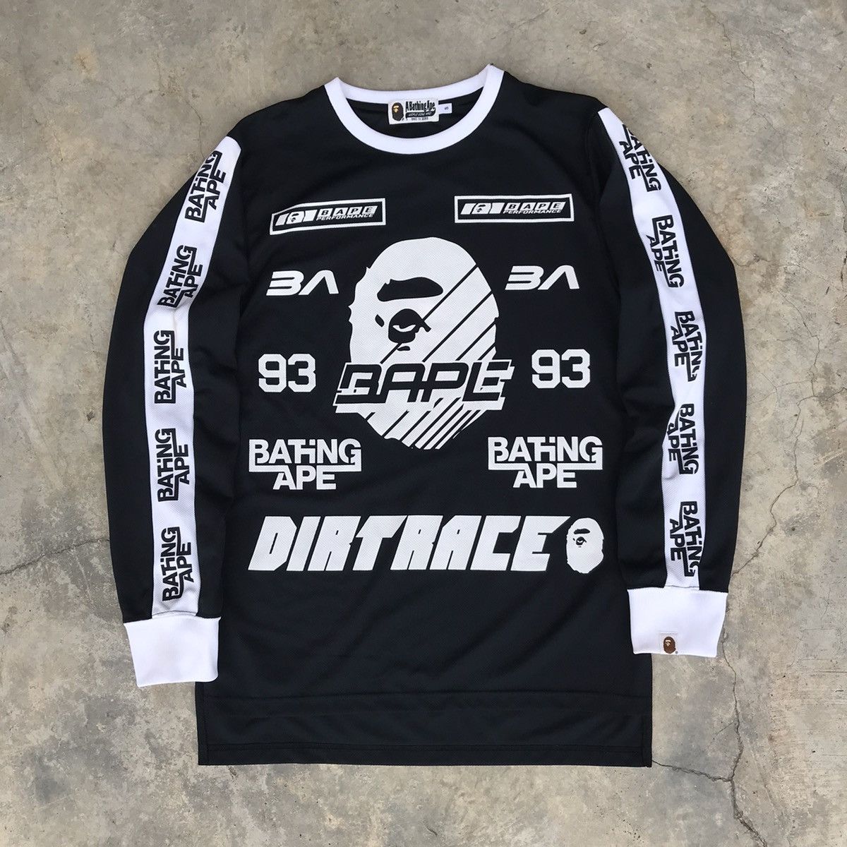 Bape Bape Dirt Race Bmx Jersey | Grailed