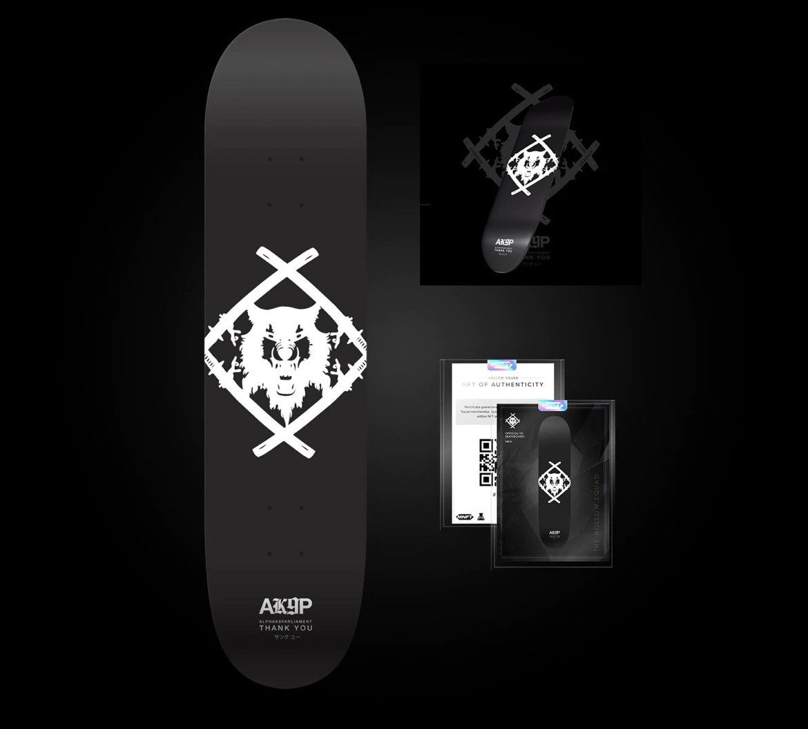 Xavier Wulf / Hollow Squad Hollowsquad Skateboard + authenticity Card ...