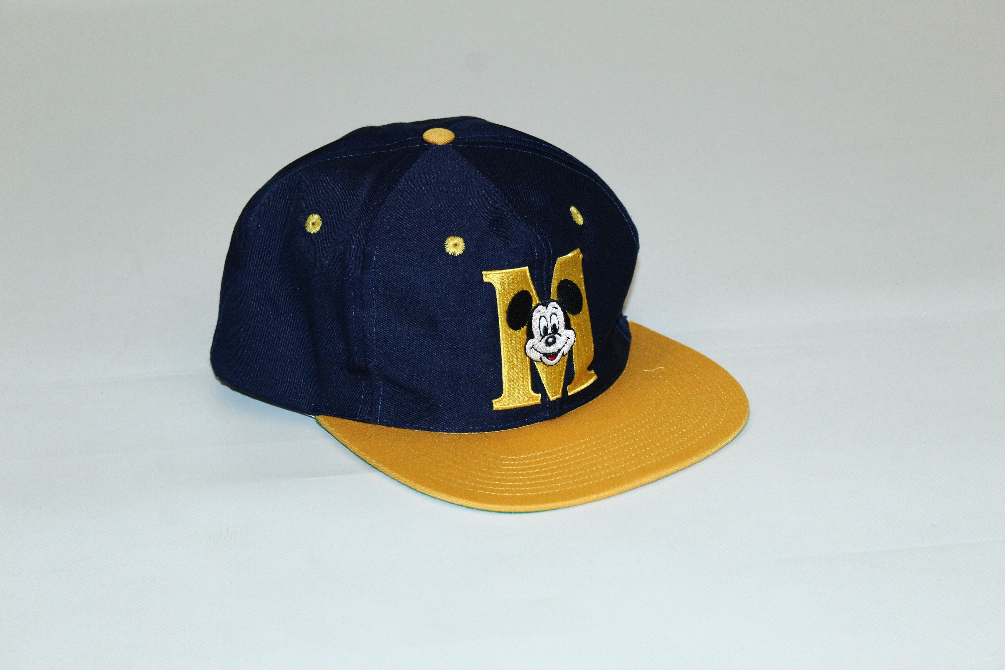 Disney × Rare × Vintage 90s Rare Goofy Hat Co. Mickey Mouse Snapback ...