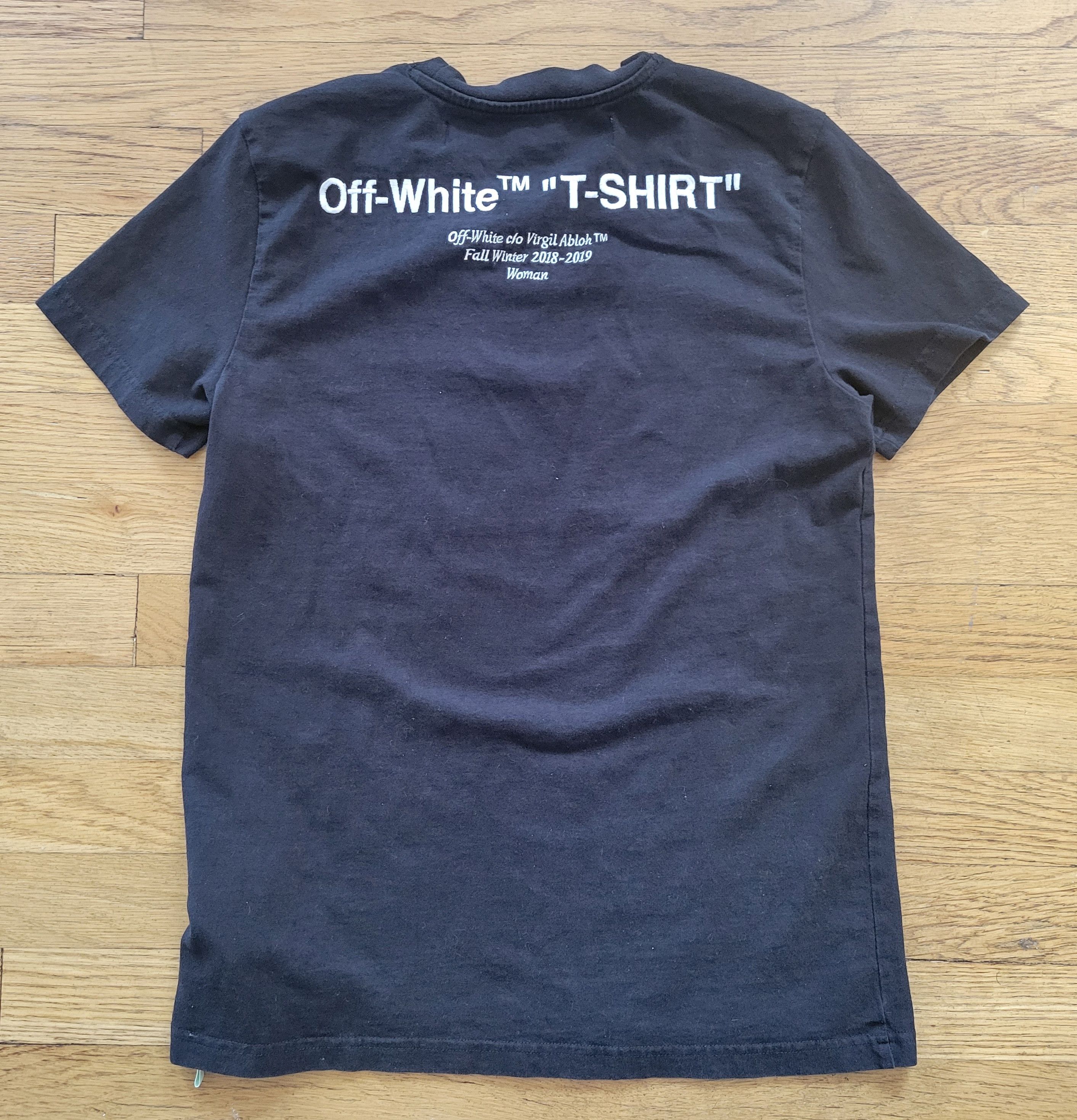 Designer × Off-White × Streetwear Off White first ever womens tee shirt ...
