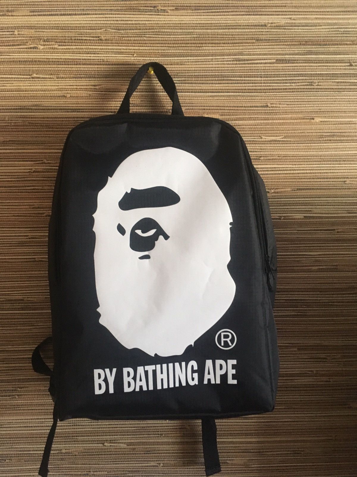 Bape Bape Logo Backpack | Grailed