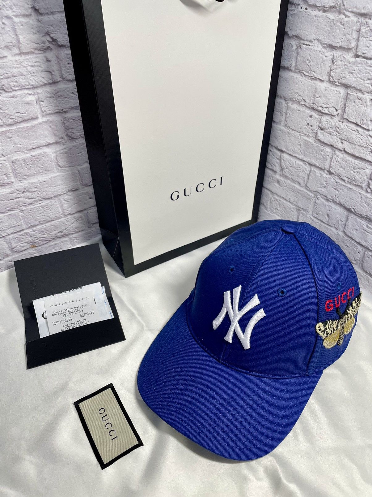 Gucci × New York Yankees New Gucci Yankees baseball hat | Grailed