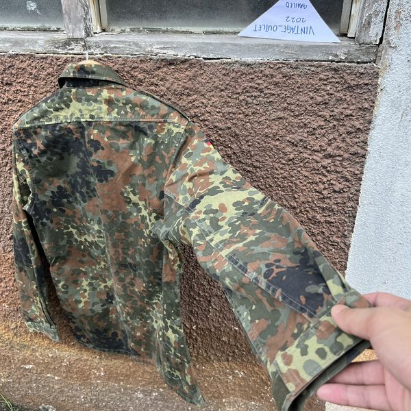 Military Vintage Germany Army Uniform Camo Jacket Worldwar 2 Military ...