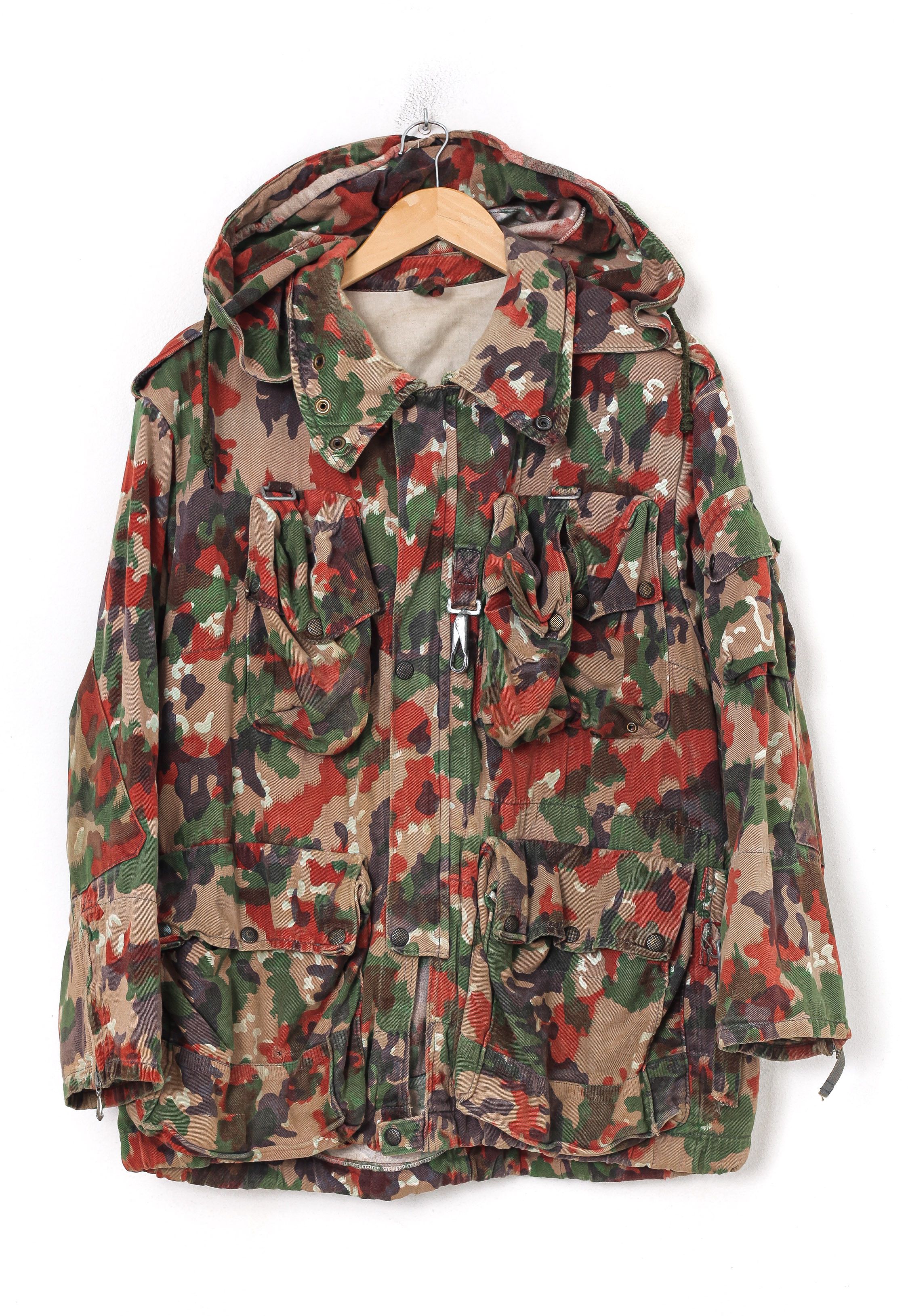 Military × Vintage Vintage SWISS Taz 57 Alpenflage Army Field Jacket80s ...