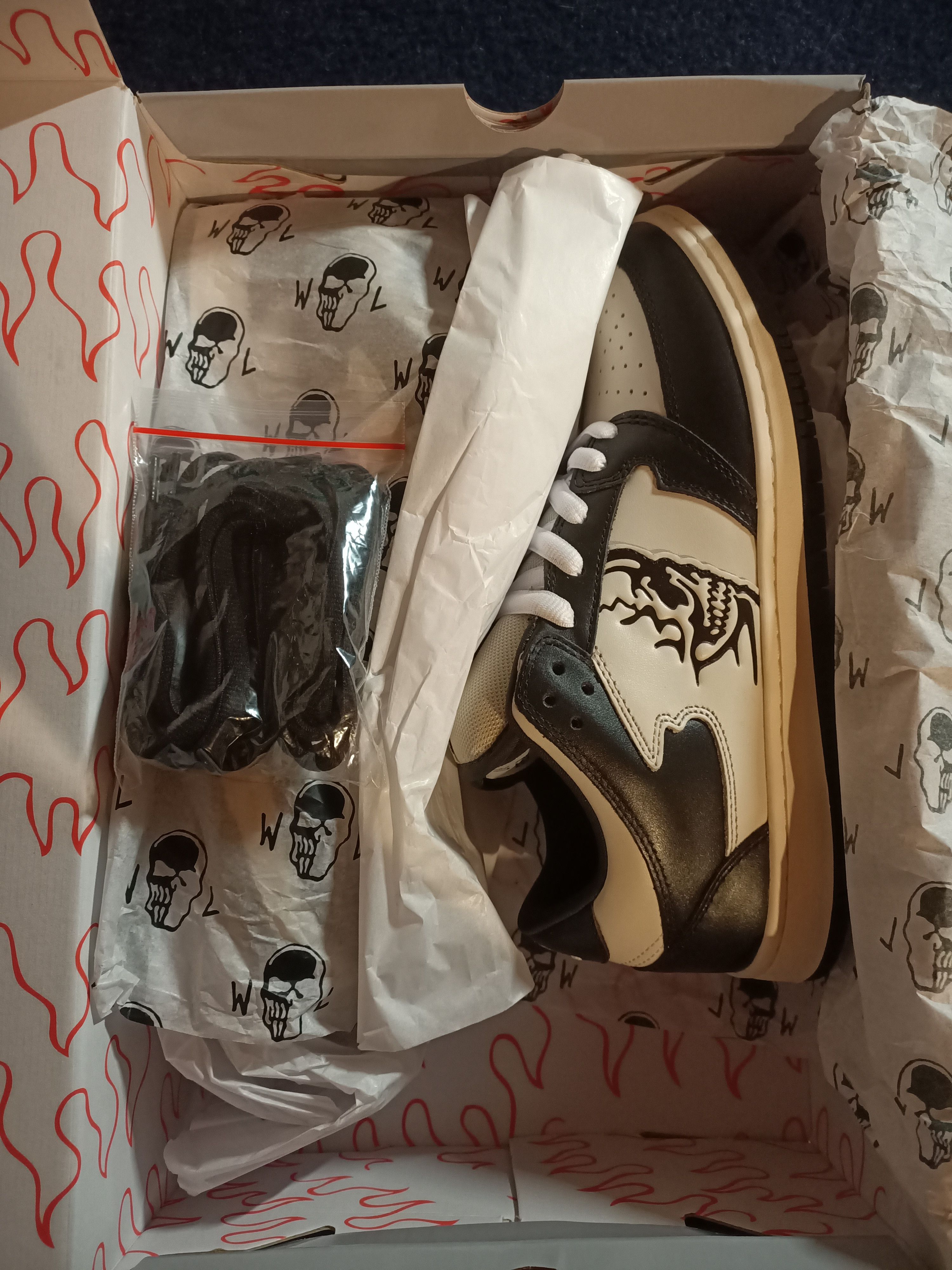 Warren Lotas Warren Lotas Reaper Bone Sneakers | Grailed